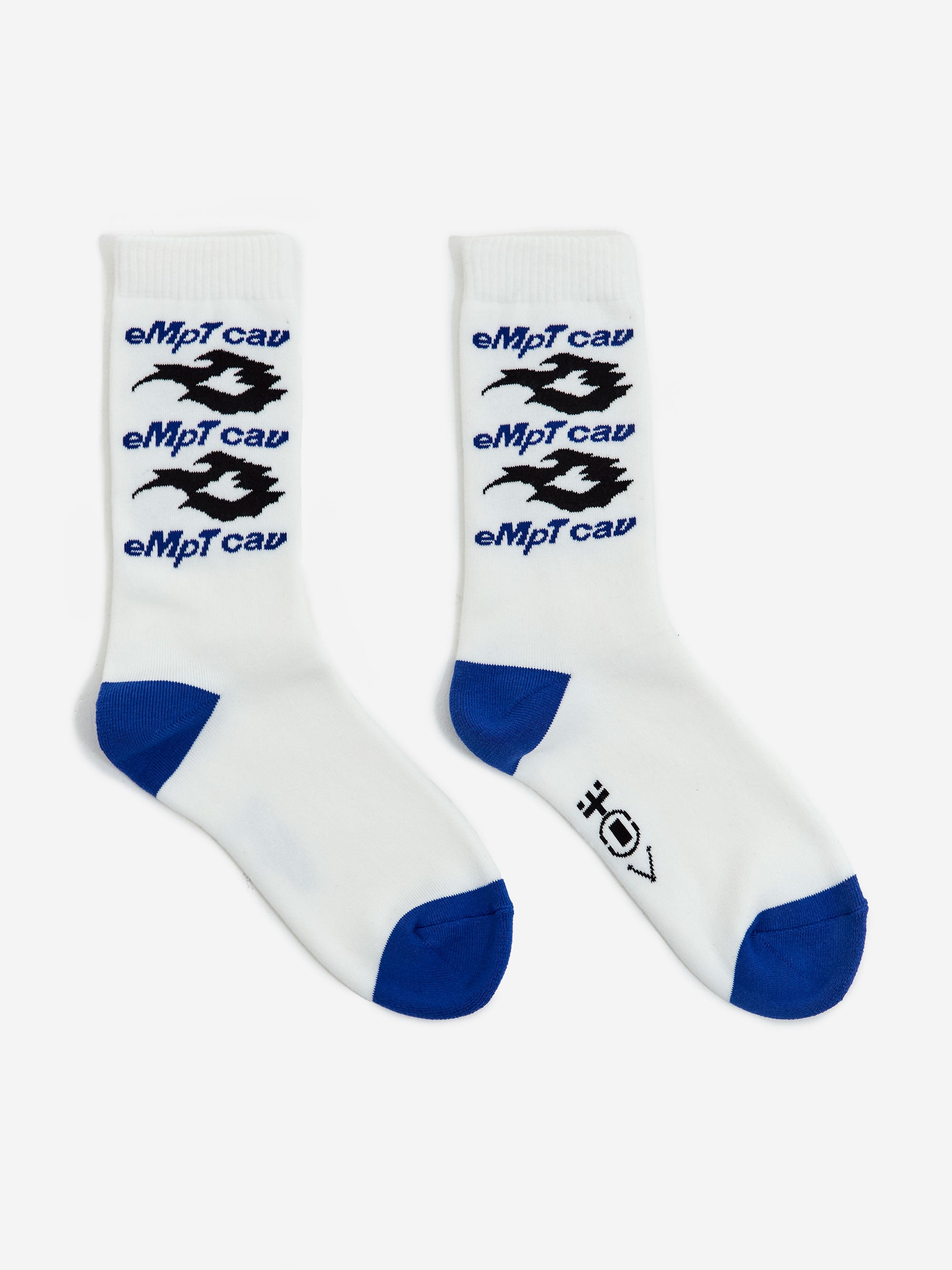 C.E Cav Empt eMpT Cav Fire Socks - White – Goodhood