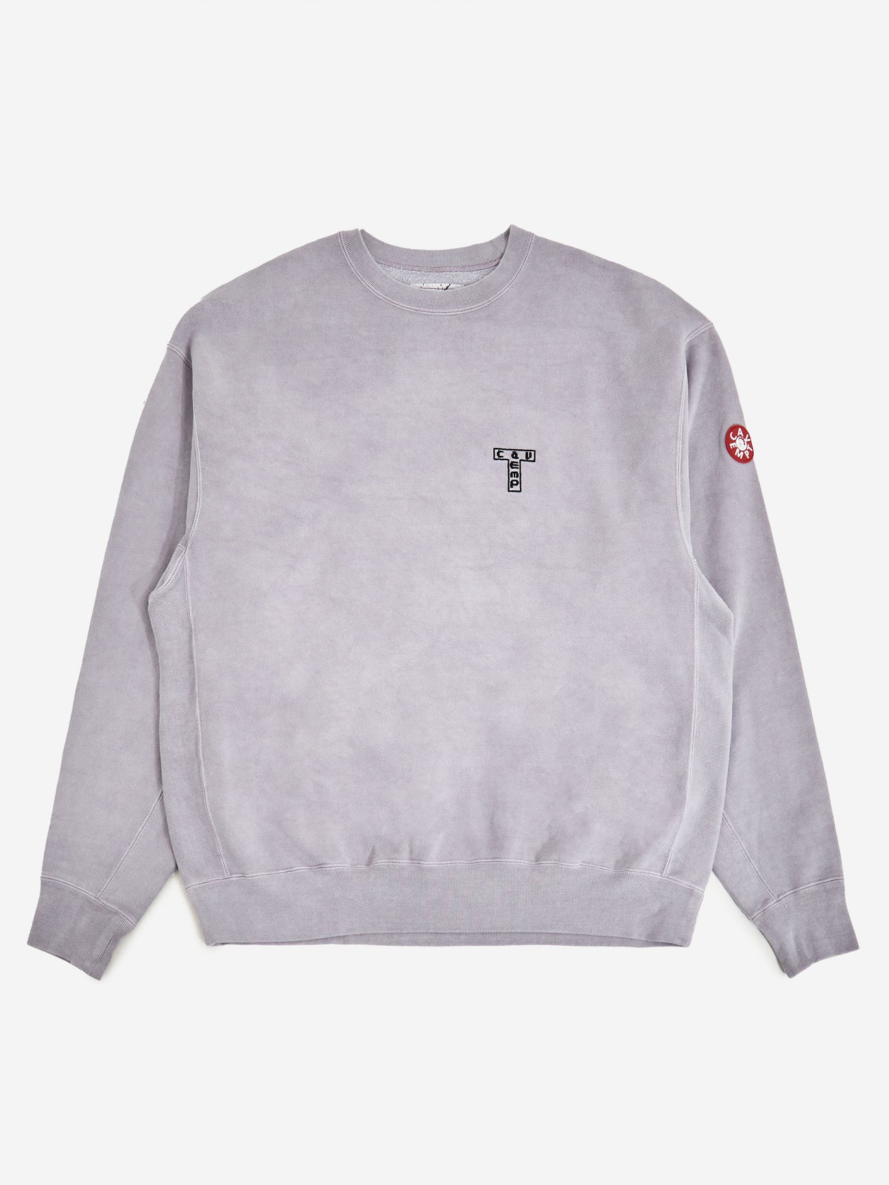 C.E Cav Empt Overdye T Cav Emp Crew Neck - Grey – Goodhood
