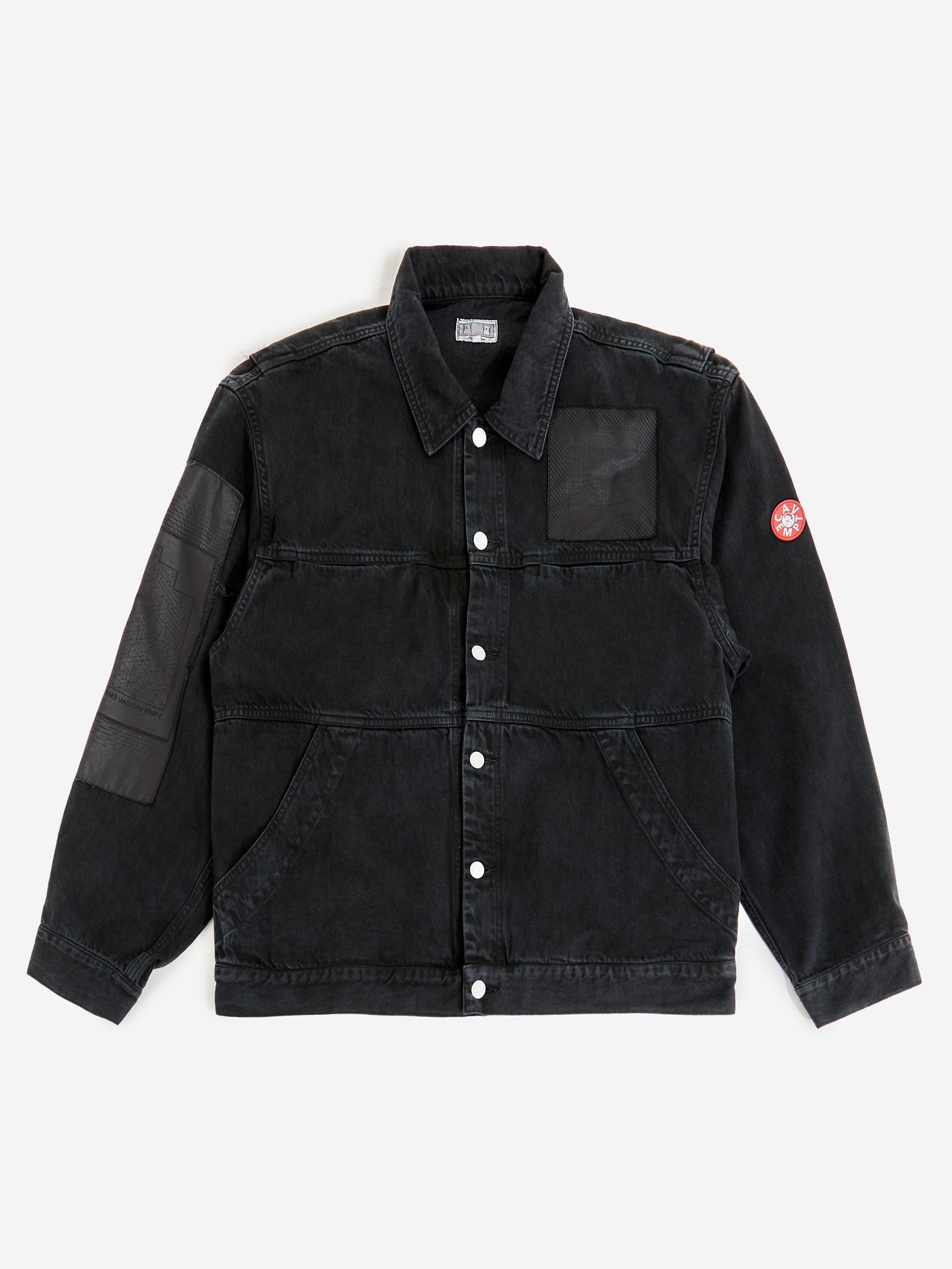 C.E Cav Empt Overdye VH Ex DNA Denim Jacket - Charcoal – Goodhood
