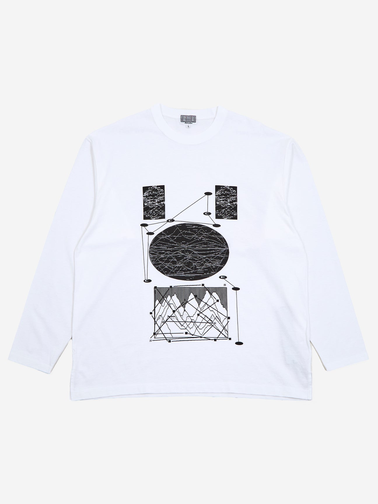 C.E Cav Empt FK dfet Big Long Sleeve T-Shirt - White – Goodhood