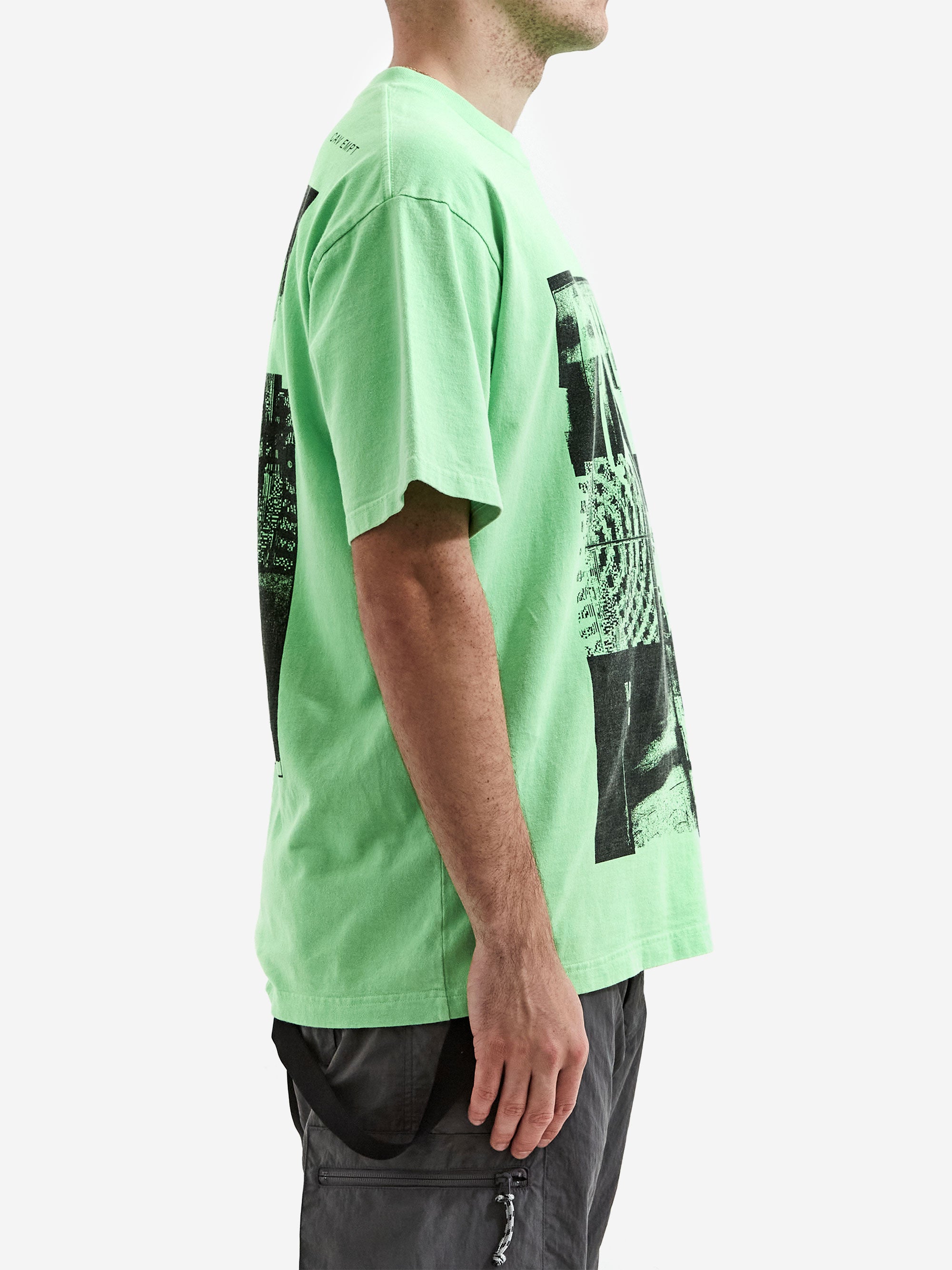 C.E Cav Empt Overdye MD Circumvent T-Shirt - Green – Goodhood