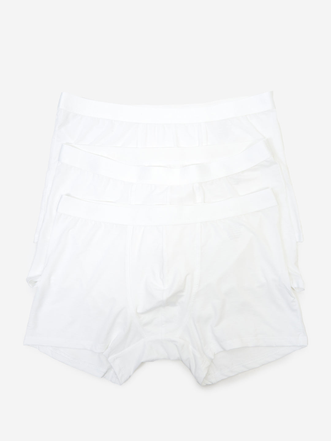 All White Boxer Briefs