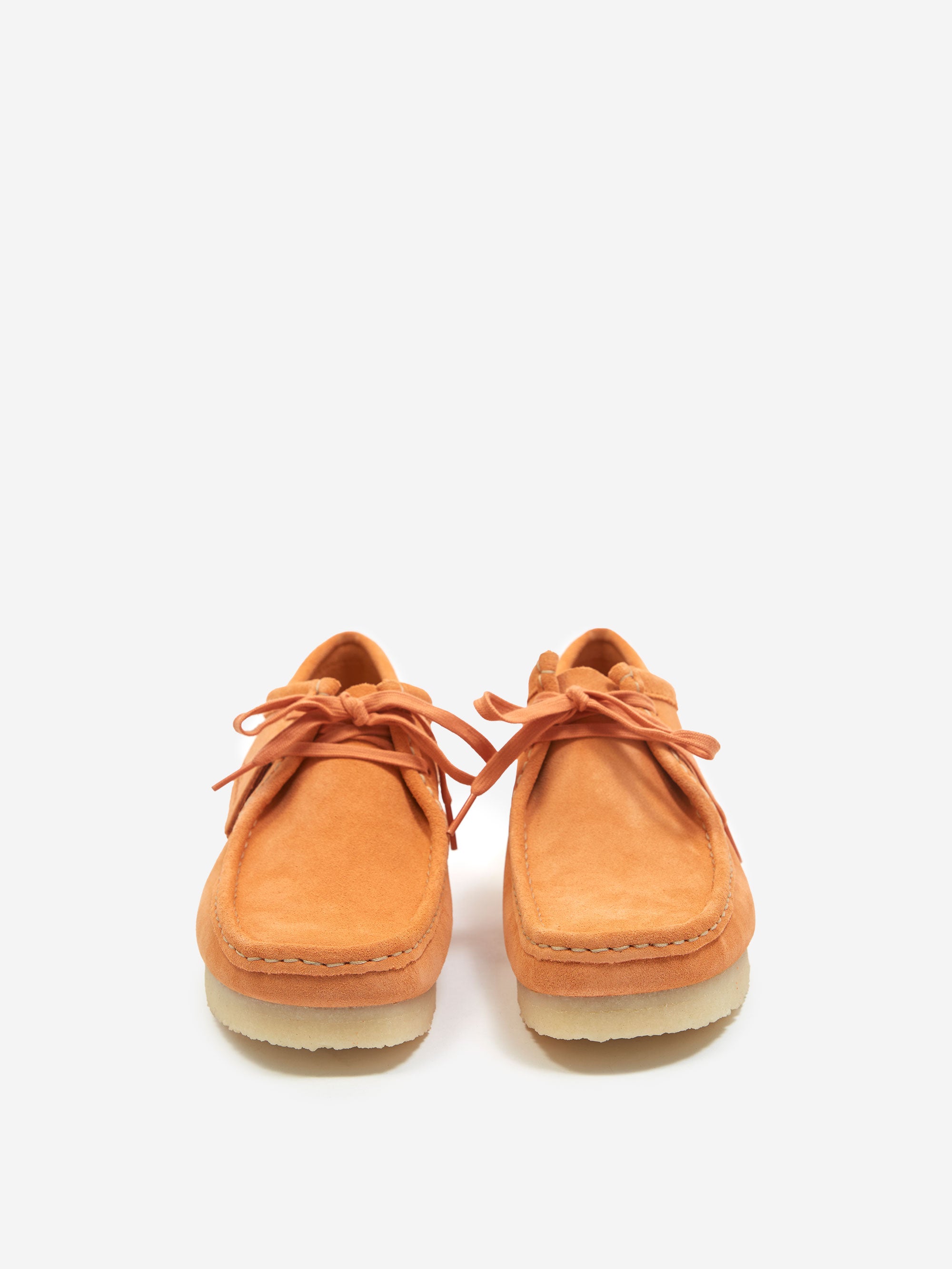 Clarks Orignals Wallabee - Pale Peach Suede – Goodhood