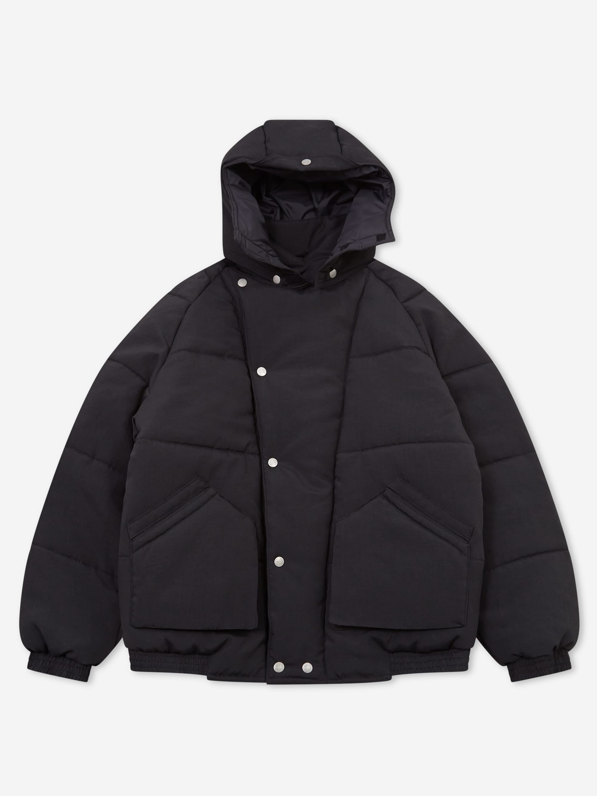 C.E Cav Empt Diagonal Flap Puff Jacket - Black – Goodhood