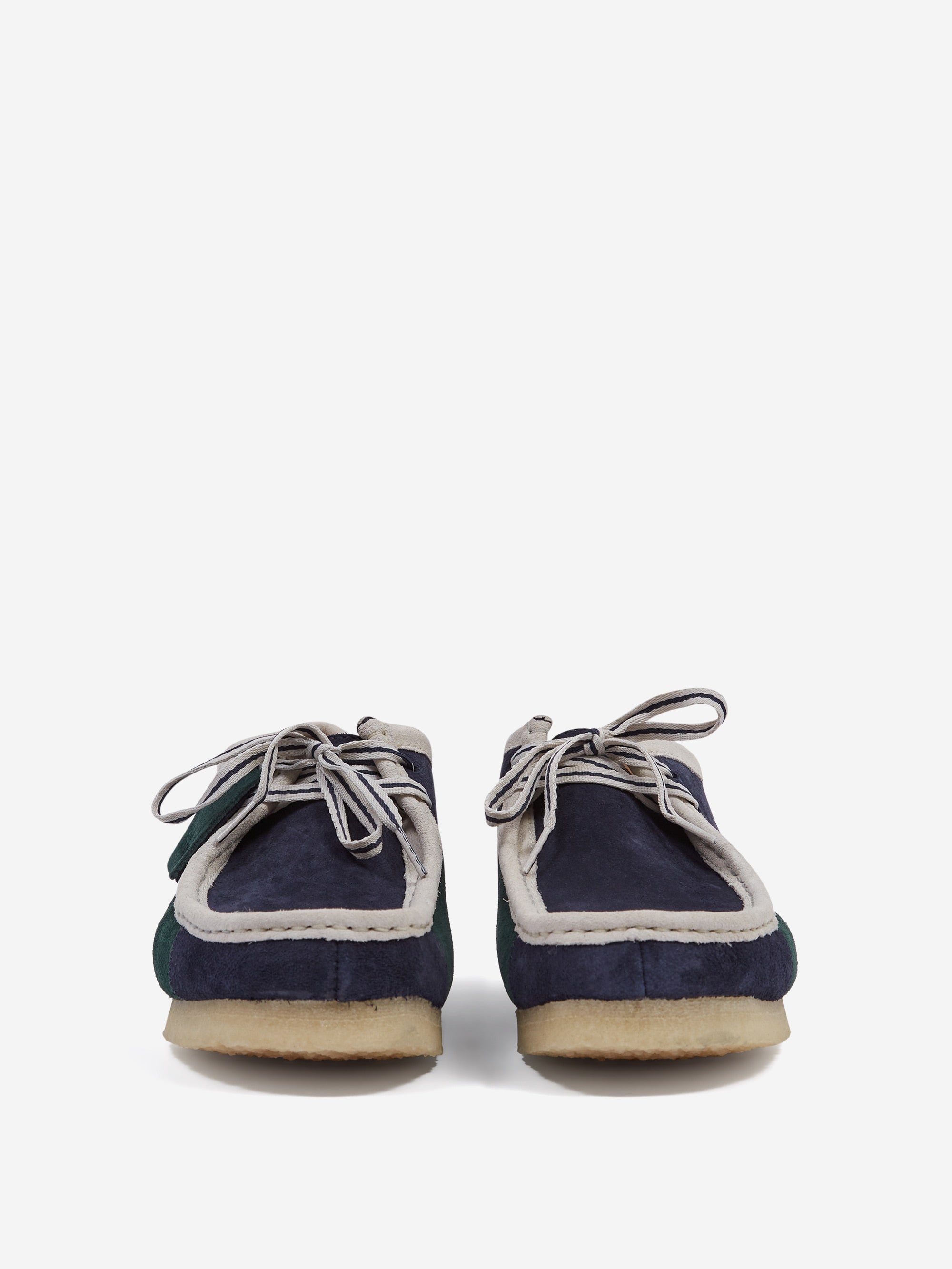 Clarks Originals Wallabee - Blue/Green Stripe – Goodhood
