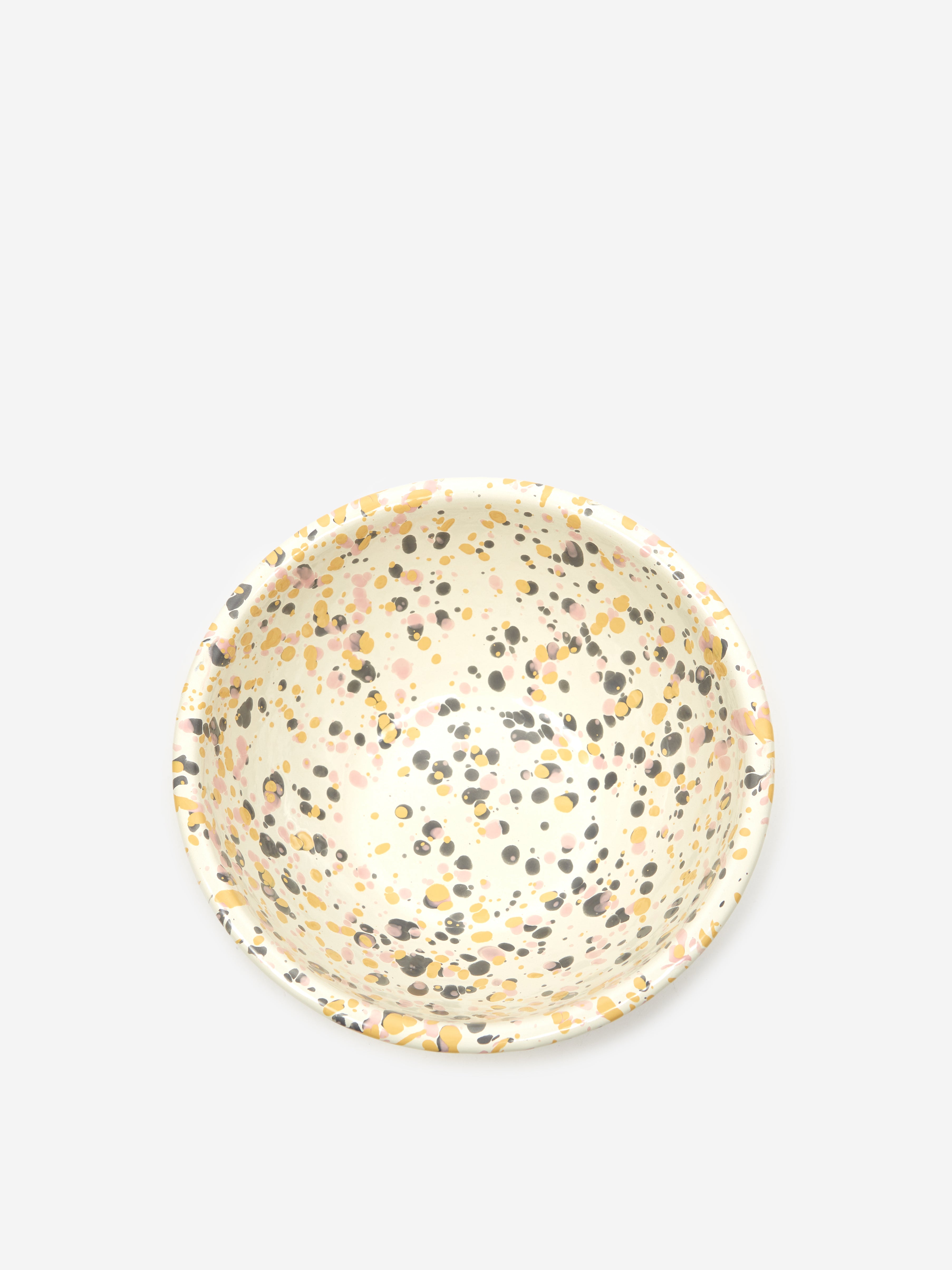 Crow Canyon Home Catalina Enamelware Small Serving Bowl - Pink Sunset ...