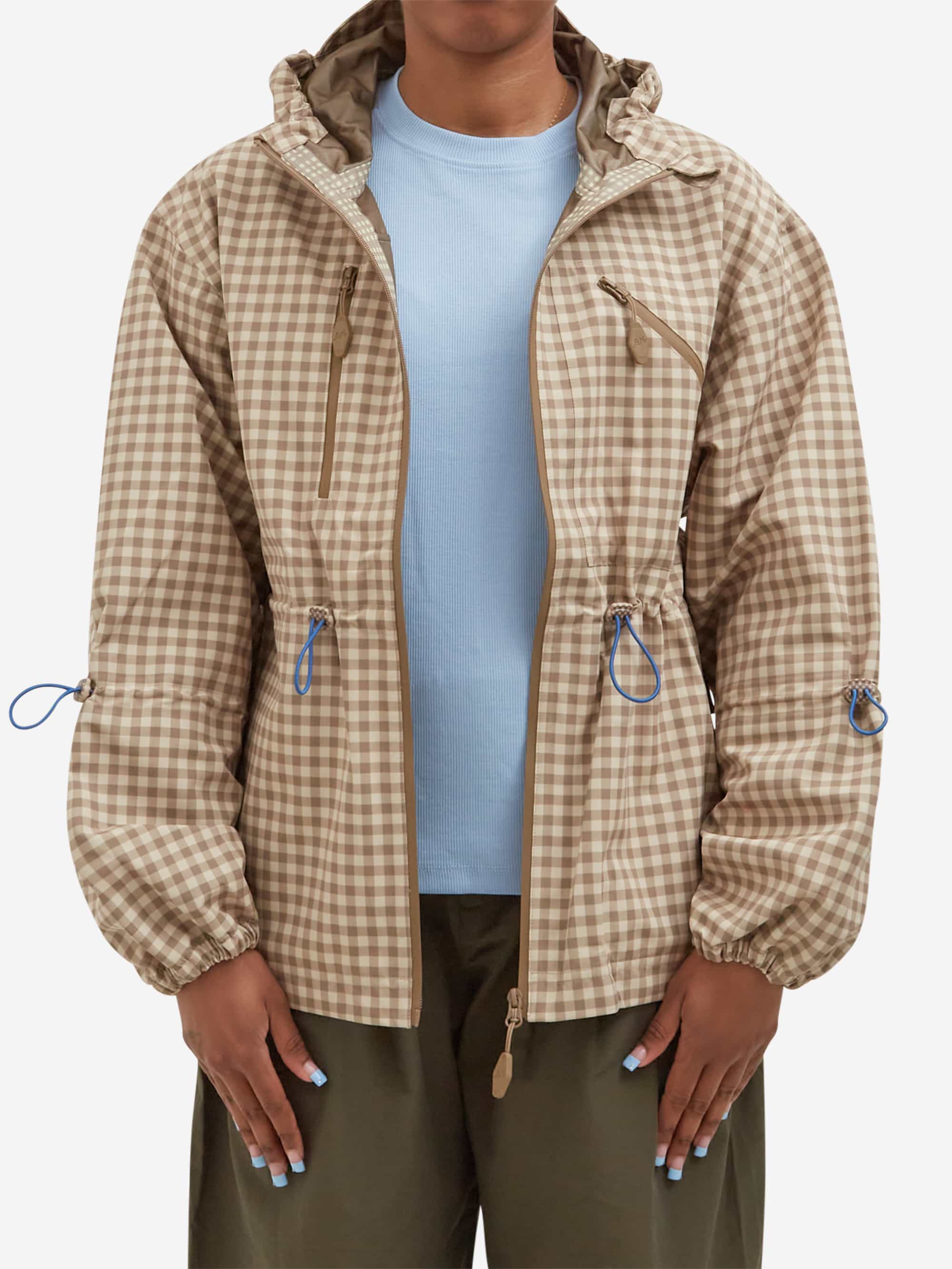 Damson Madder Matilda Raincoat - Brown Gingham – Goodhood