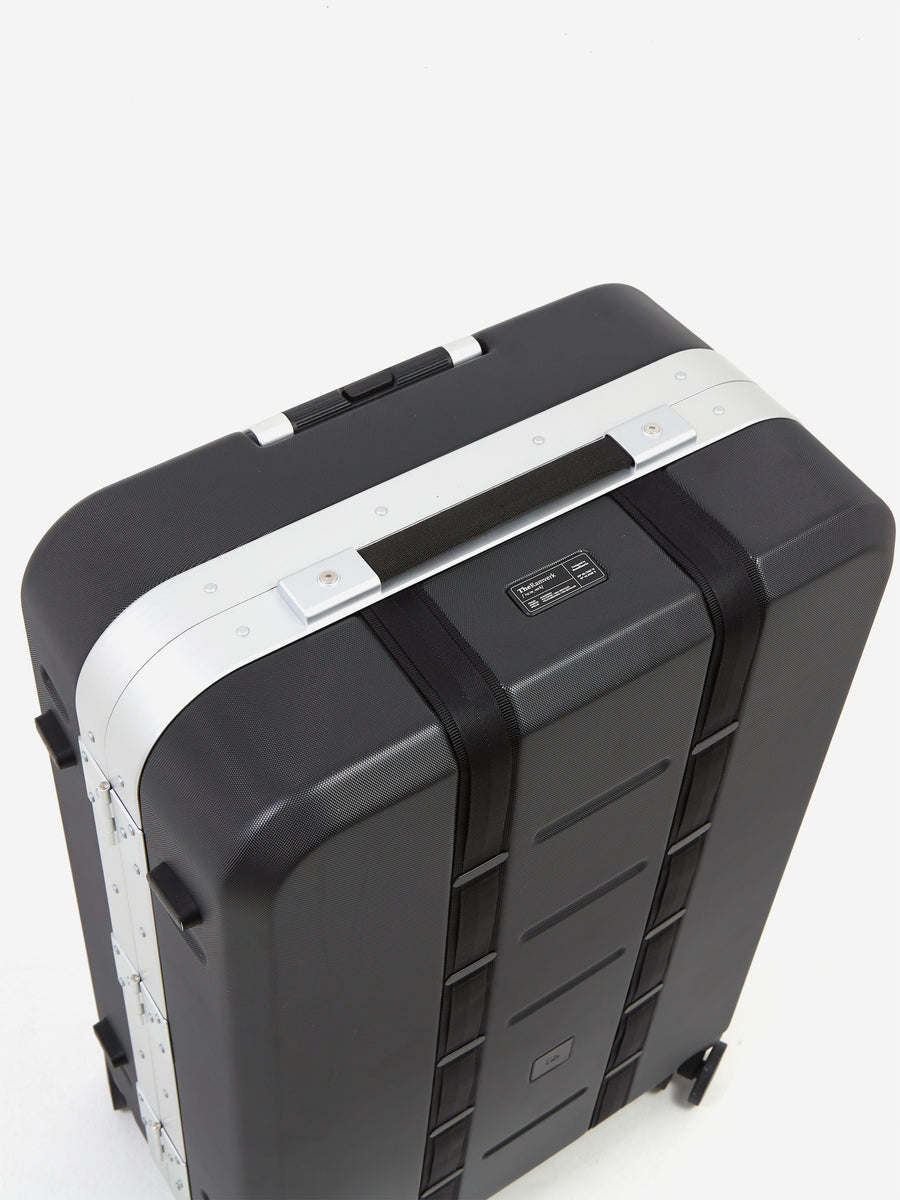 Db Ramverk Pro Check-in Luggage Large - Black/Silver – Goodhood