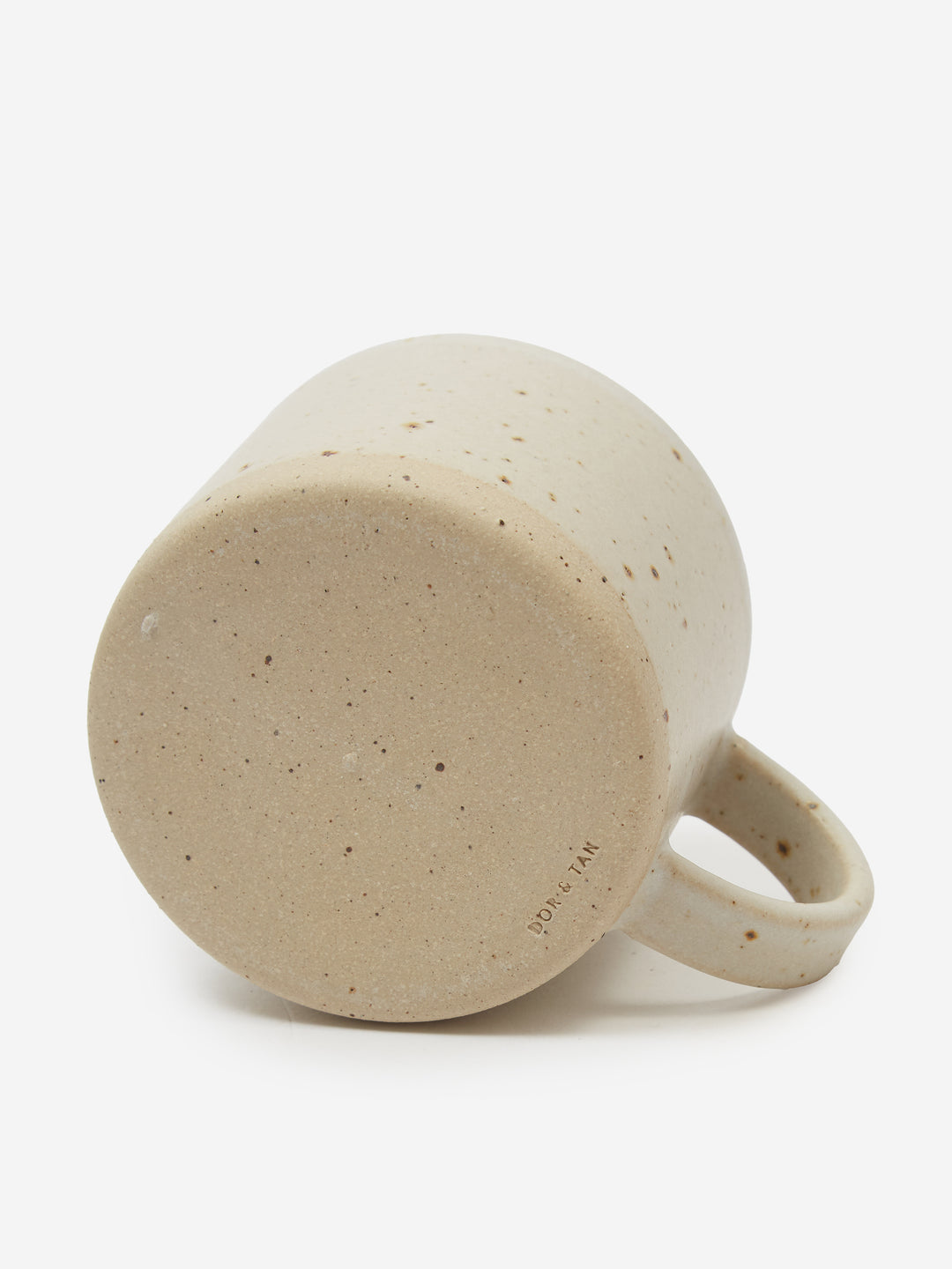 DOR & TAN Short Mug - Speckled White – Goodhood