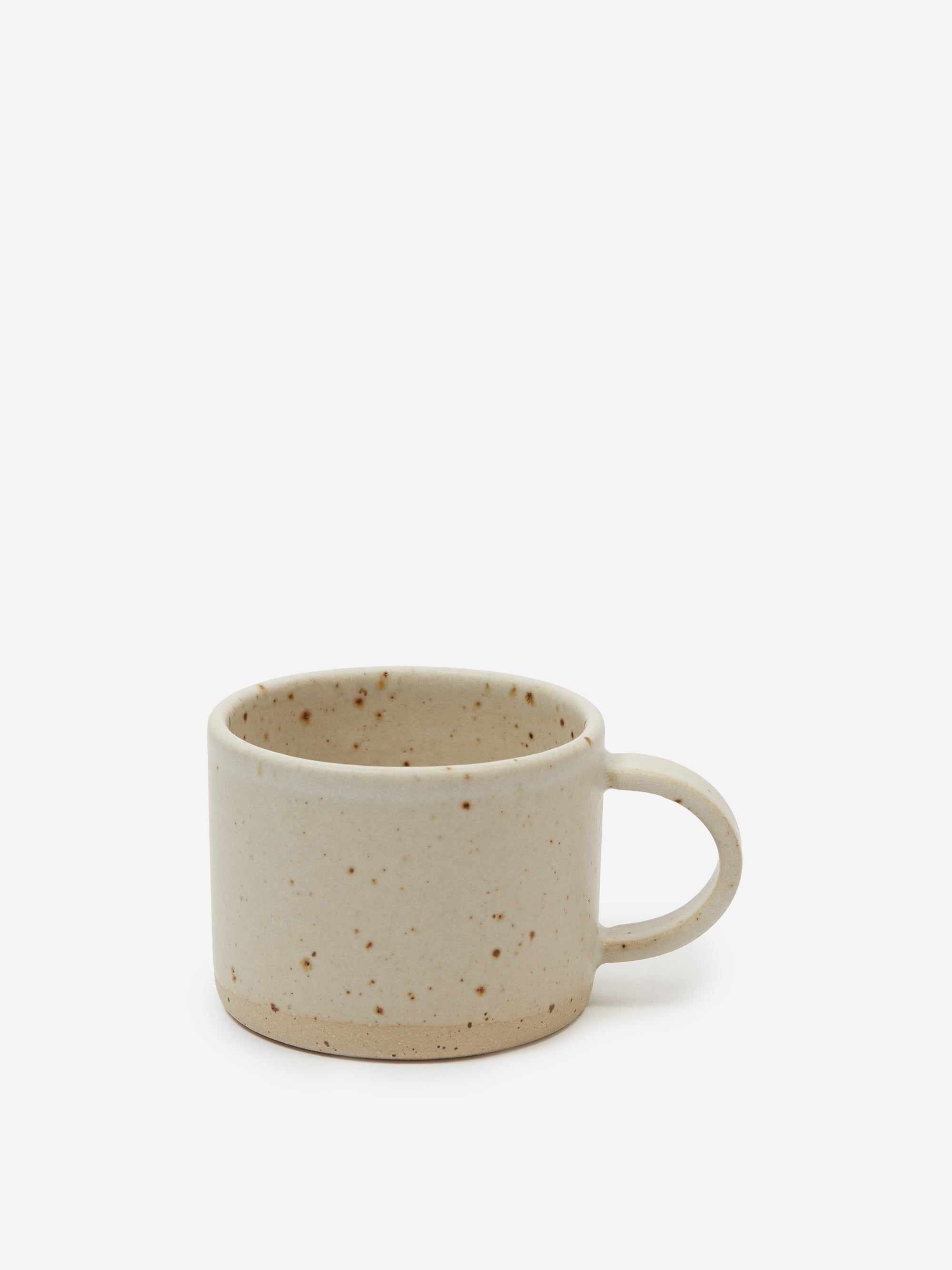 DOR & TAN Short Mug - Speckled White – Goodhood