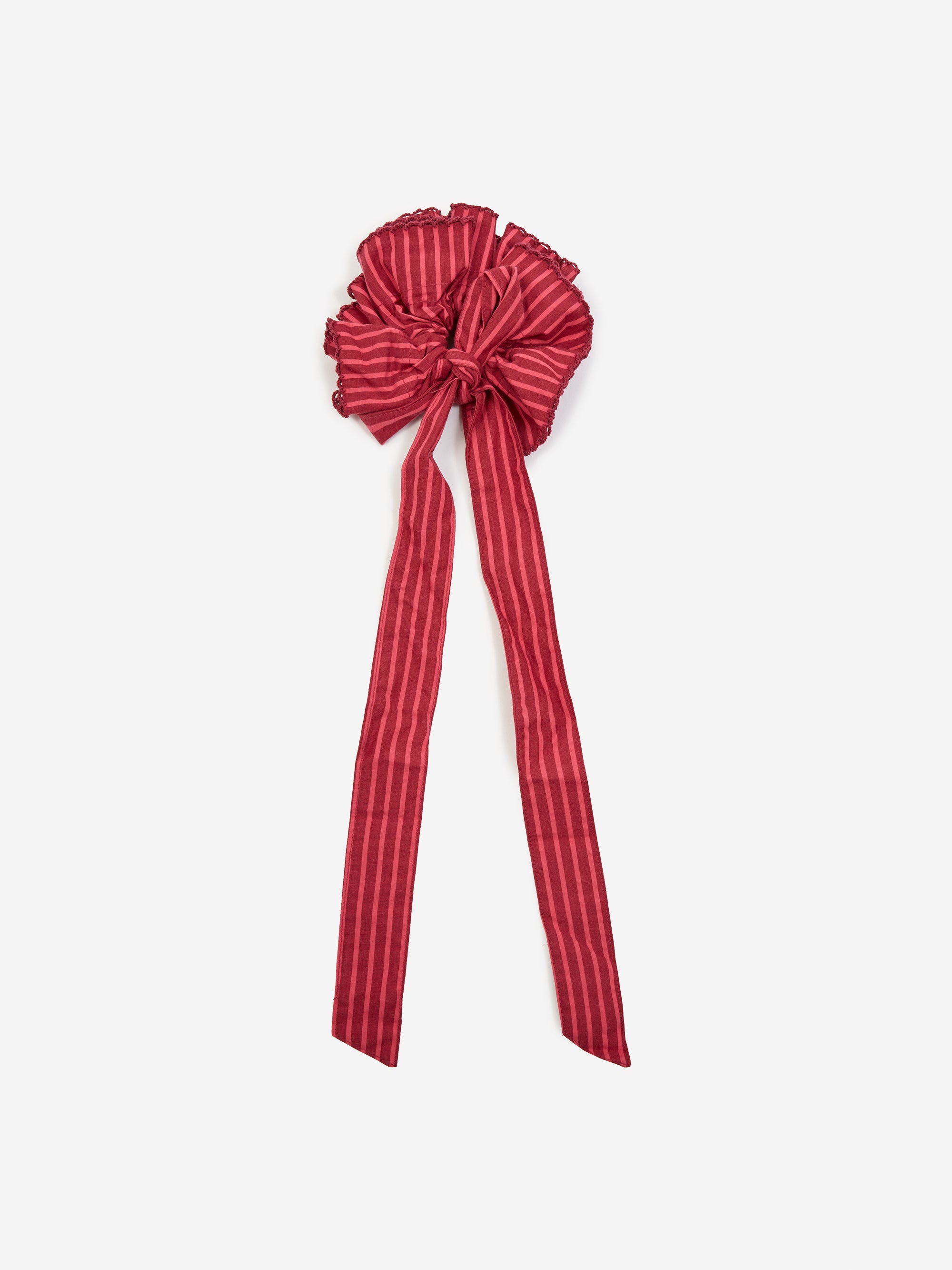 Damson Madder Garter Bun Wrap - Red Stipe – Goodhood