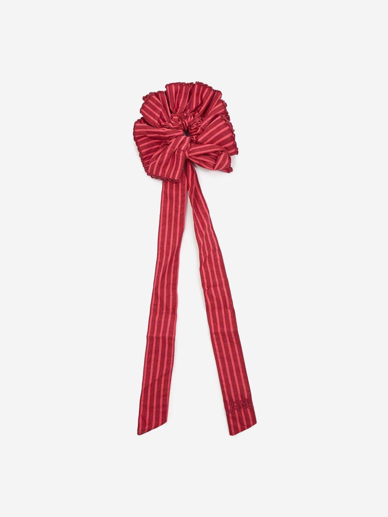 Damson Madder Garter Bun Wrap - Red Stipe – Goodhood