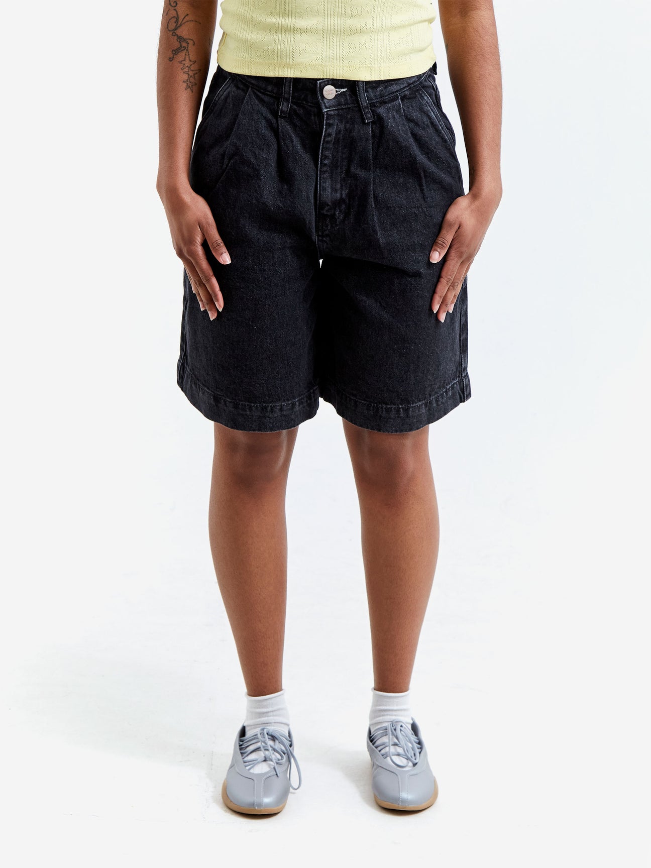 Damson Madder Nova Jorts - Washed Black – Goodhood