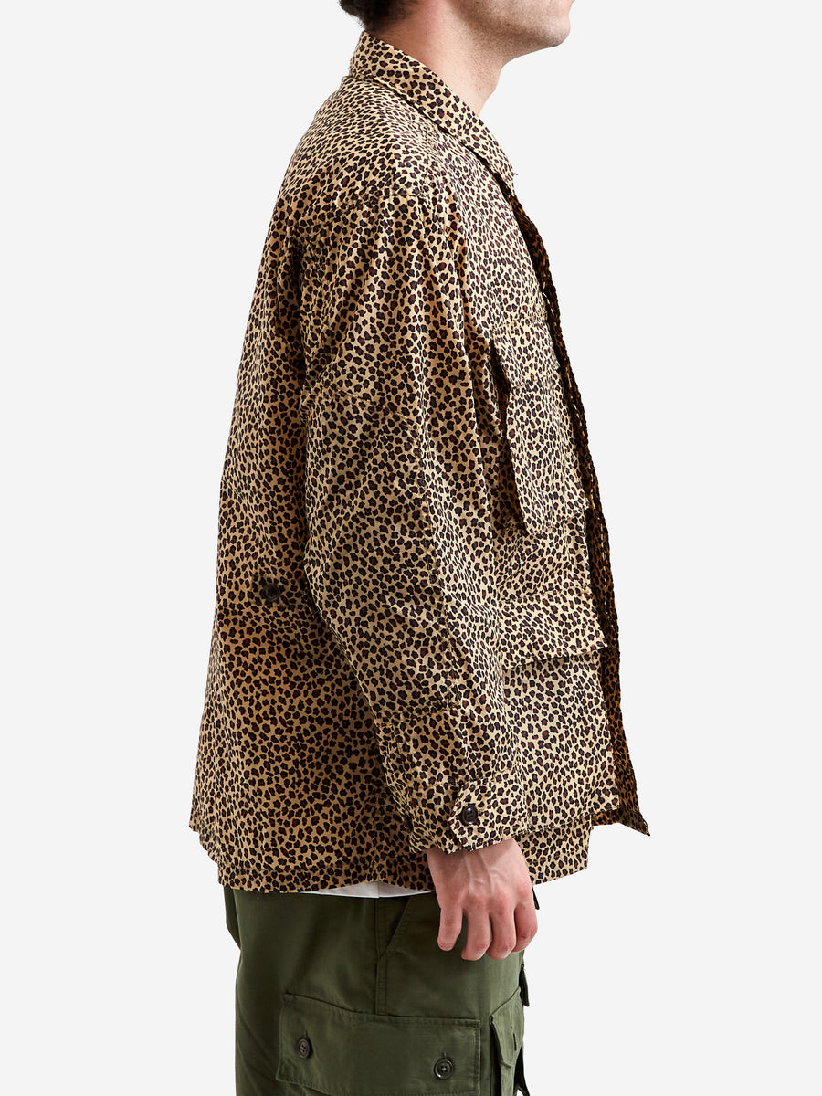 Engineered Garments BDU Jacket - Khaki Leopard Print – Goodhood