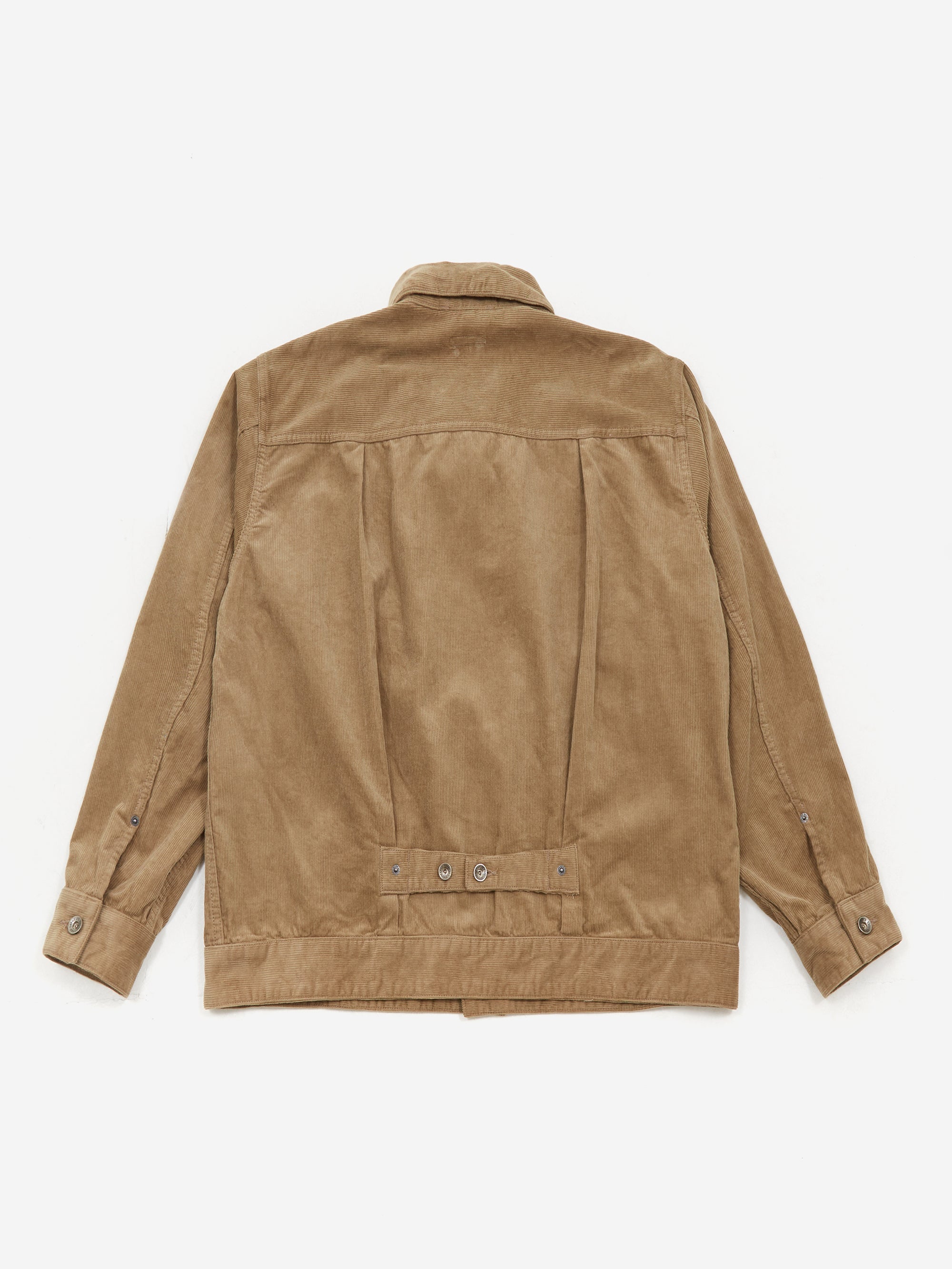Engineered Garments Trucker Jacket - Khaki Corduroy – Goodhood