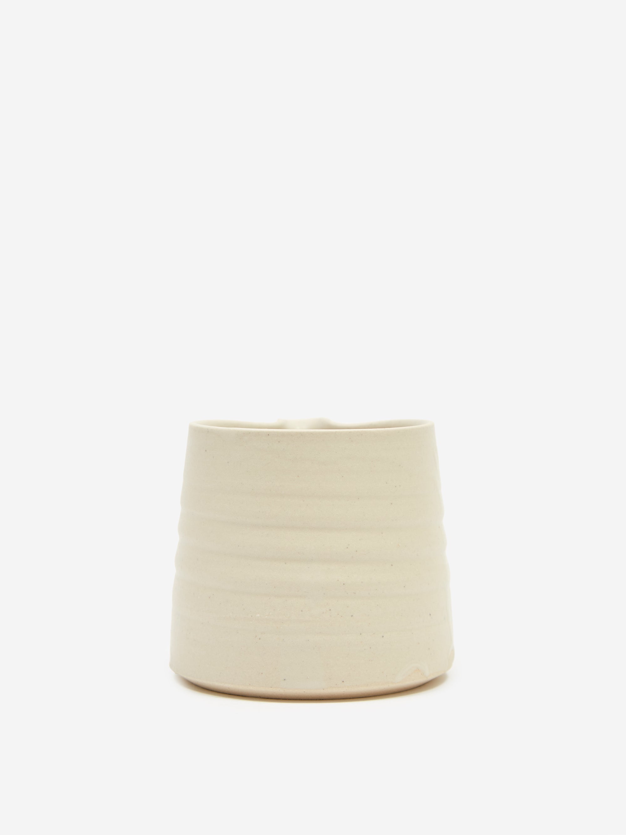 Eleanor Torbati Ceramics Stoneware Ceramic Milk Jug - Matt White – Goodhood
