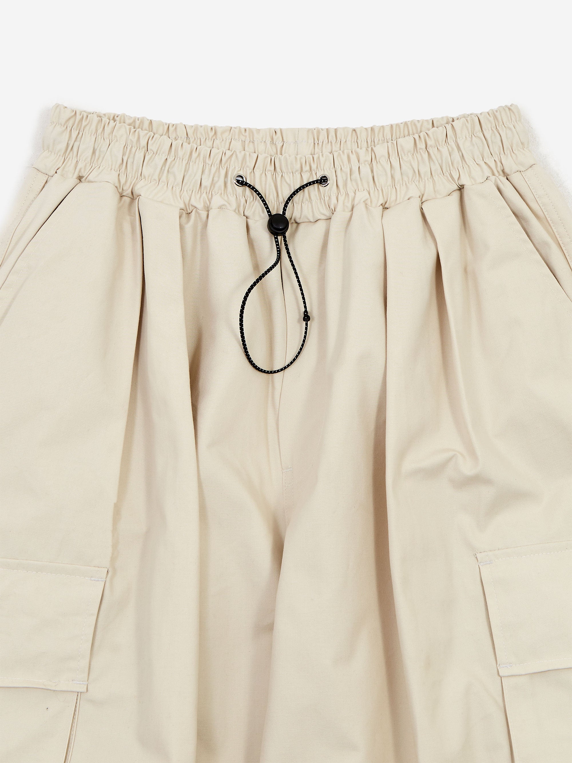 Estudio Niksen Cargo String Balloon Pants - Cream – Goodhood