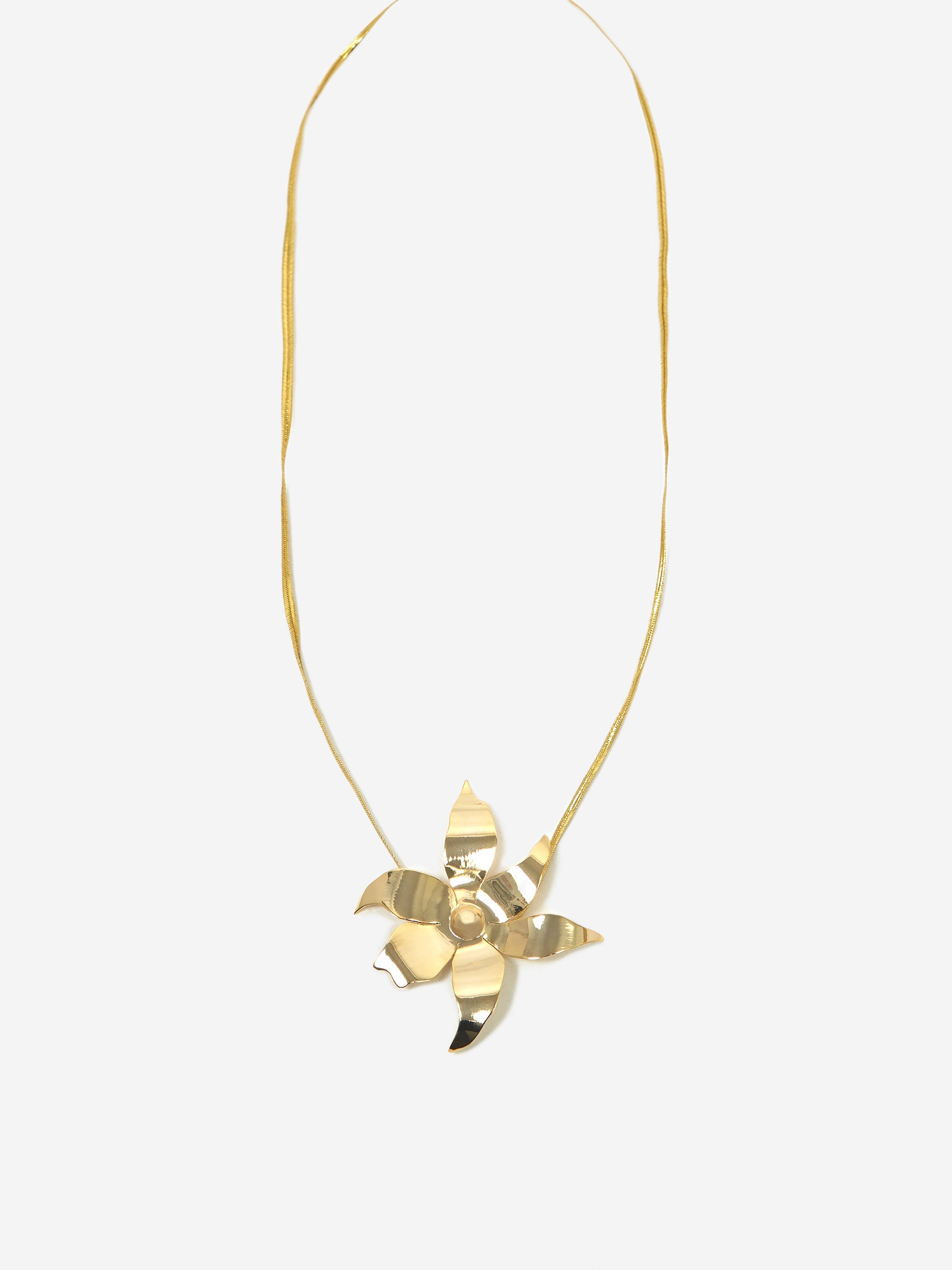 Eyland Evie Flower Necklace - Gold – Goodhood