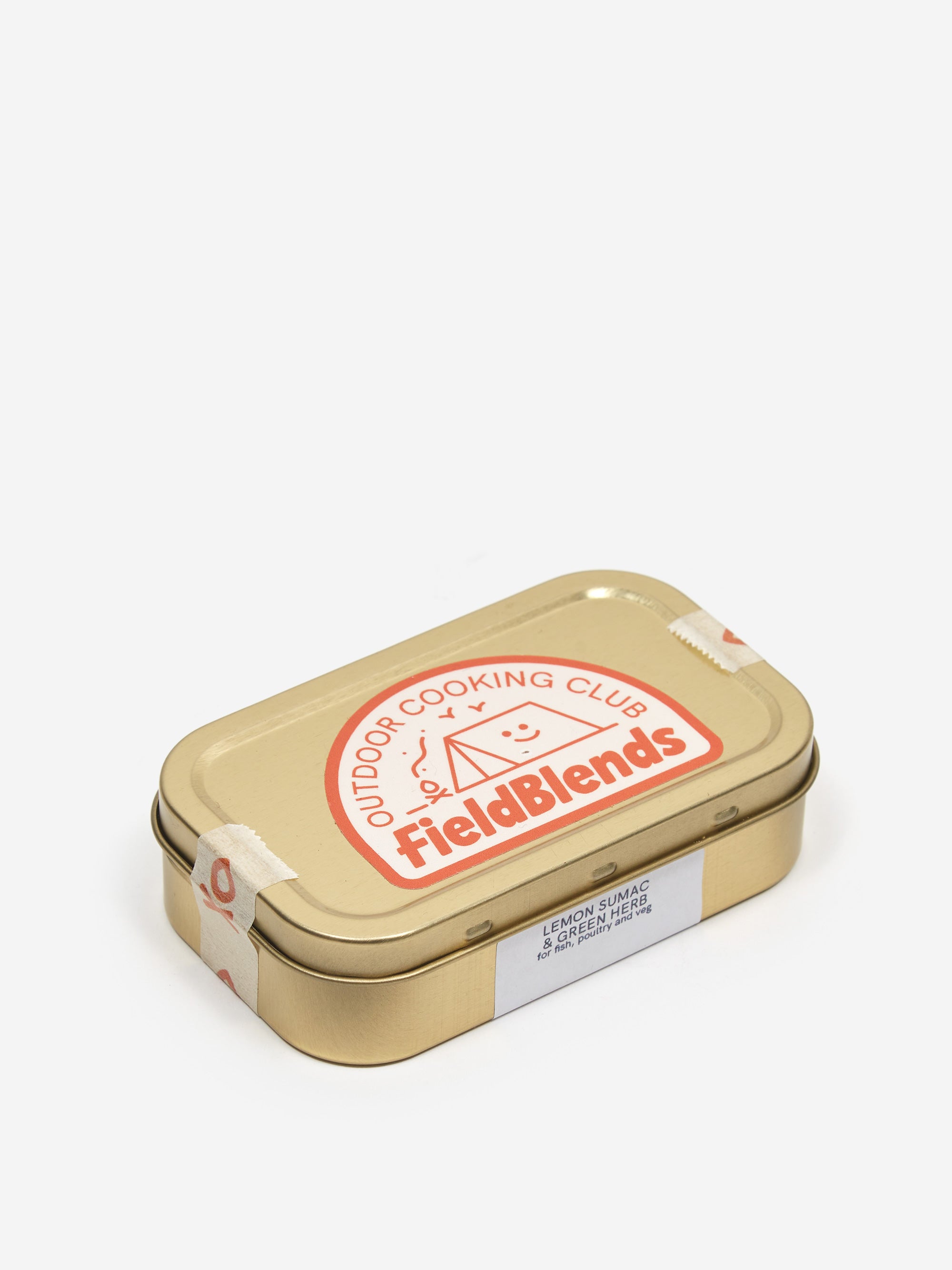 Field Blends Outdoor Cooking Herb Tin - Lemon, Sumac & Green Herb - 35 – Goodhood