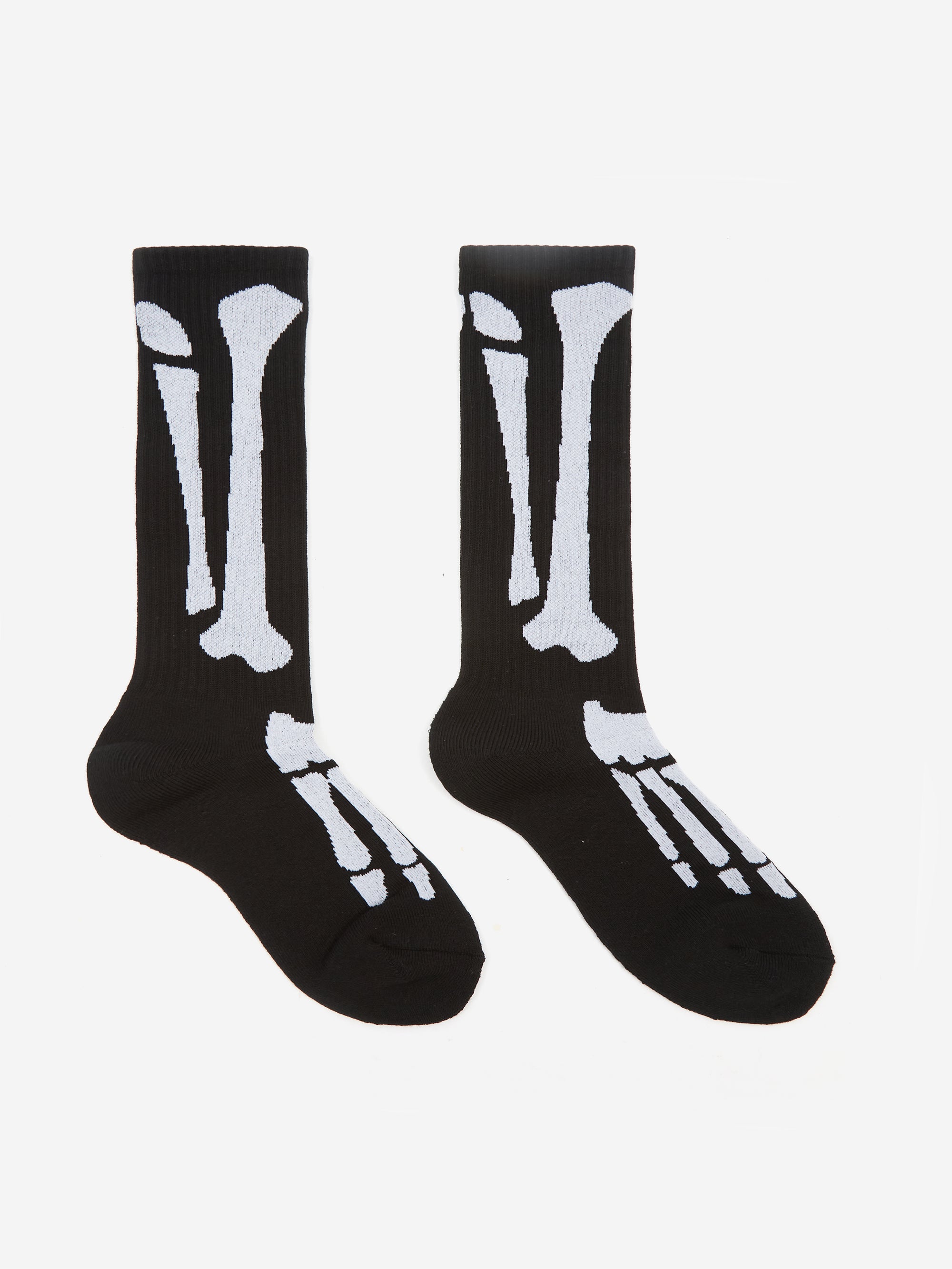 Flagstuff Bone Socks - Black – Goodhood