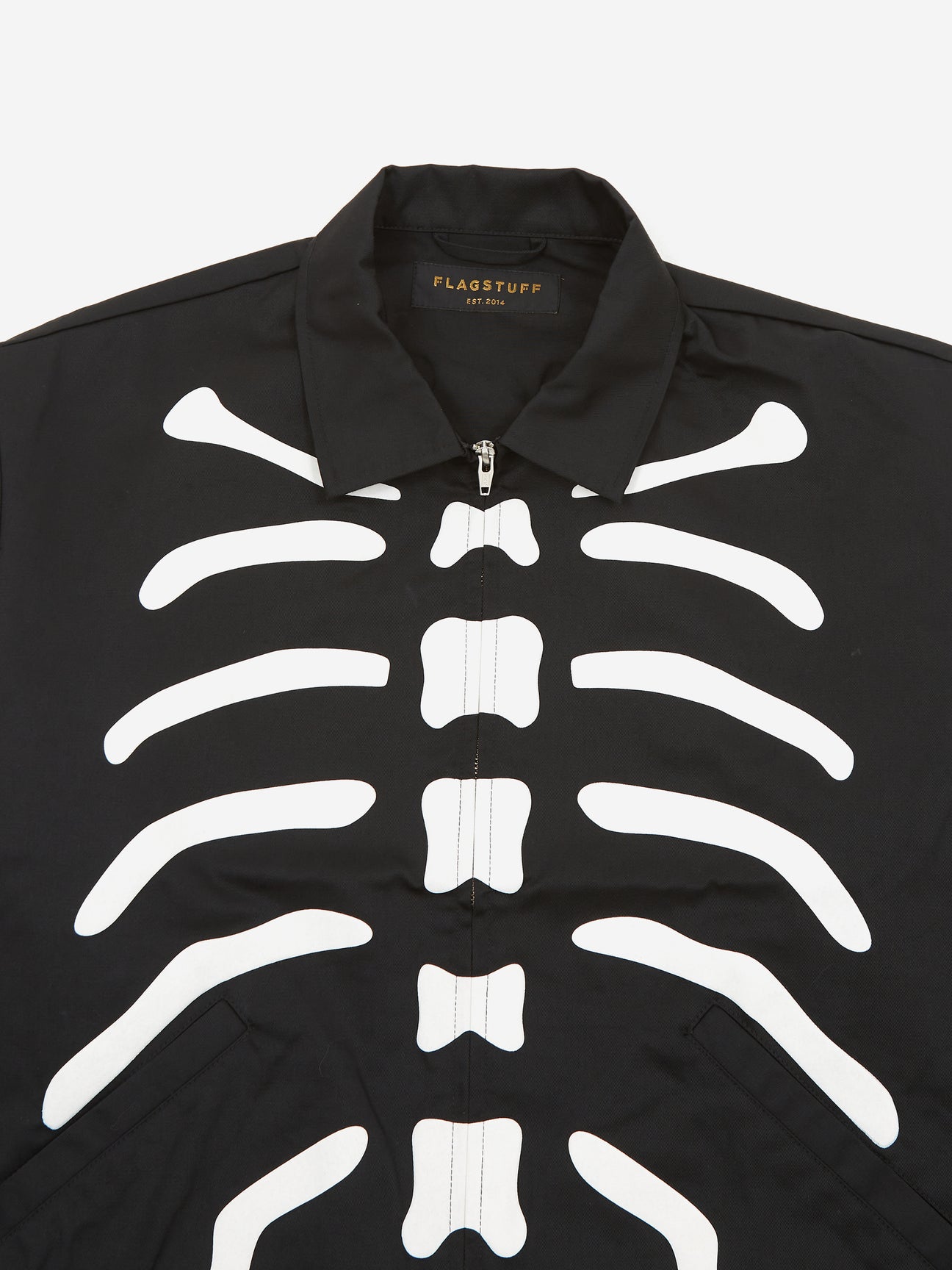 Flagstuff Bone Work Jacket - Black – Goodhood