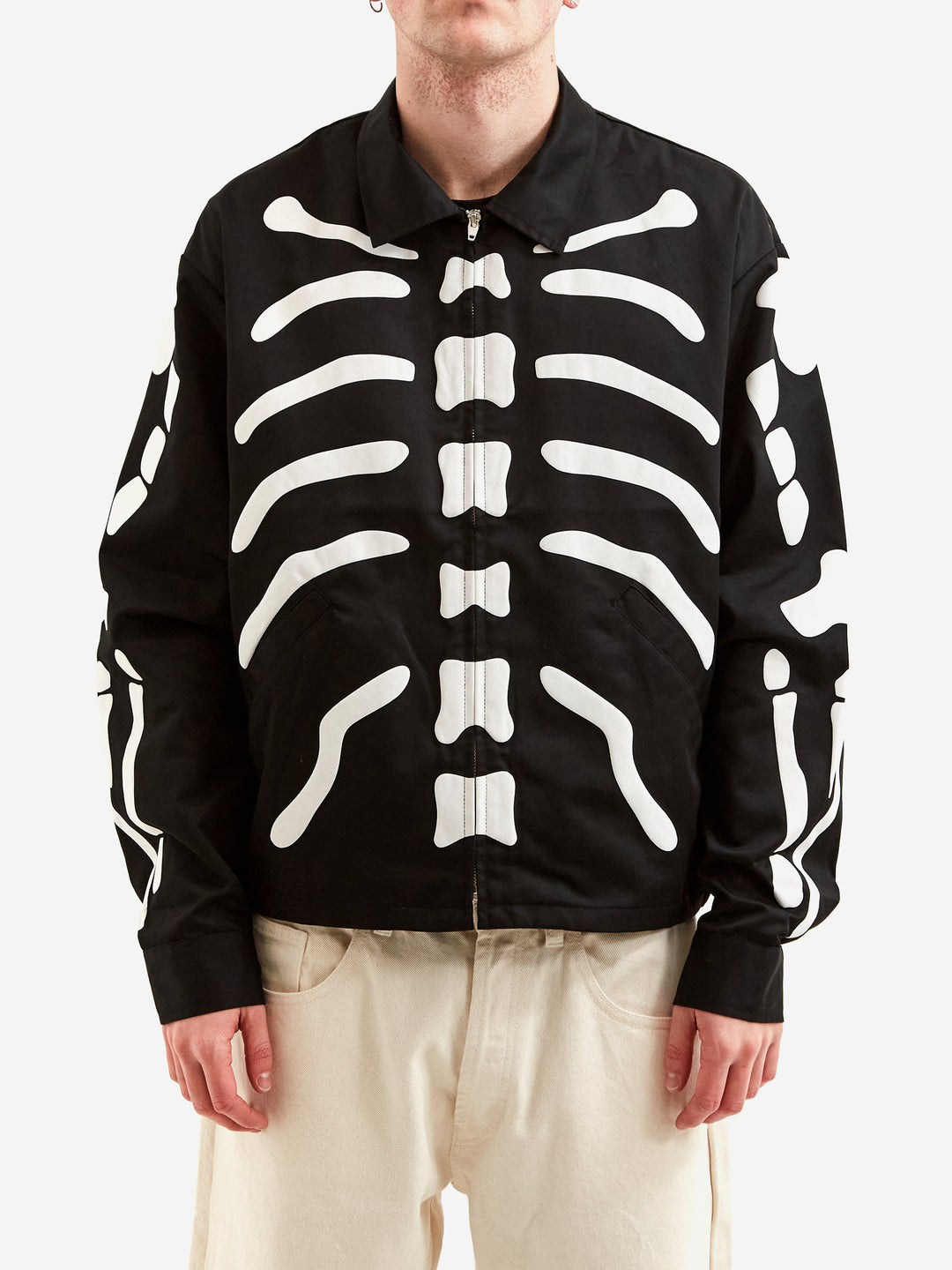 Flagstuff Bone Work Jacket - Black – Goodhood