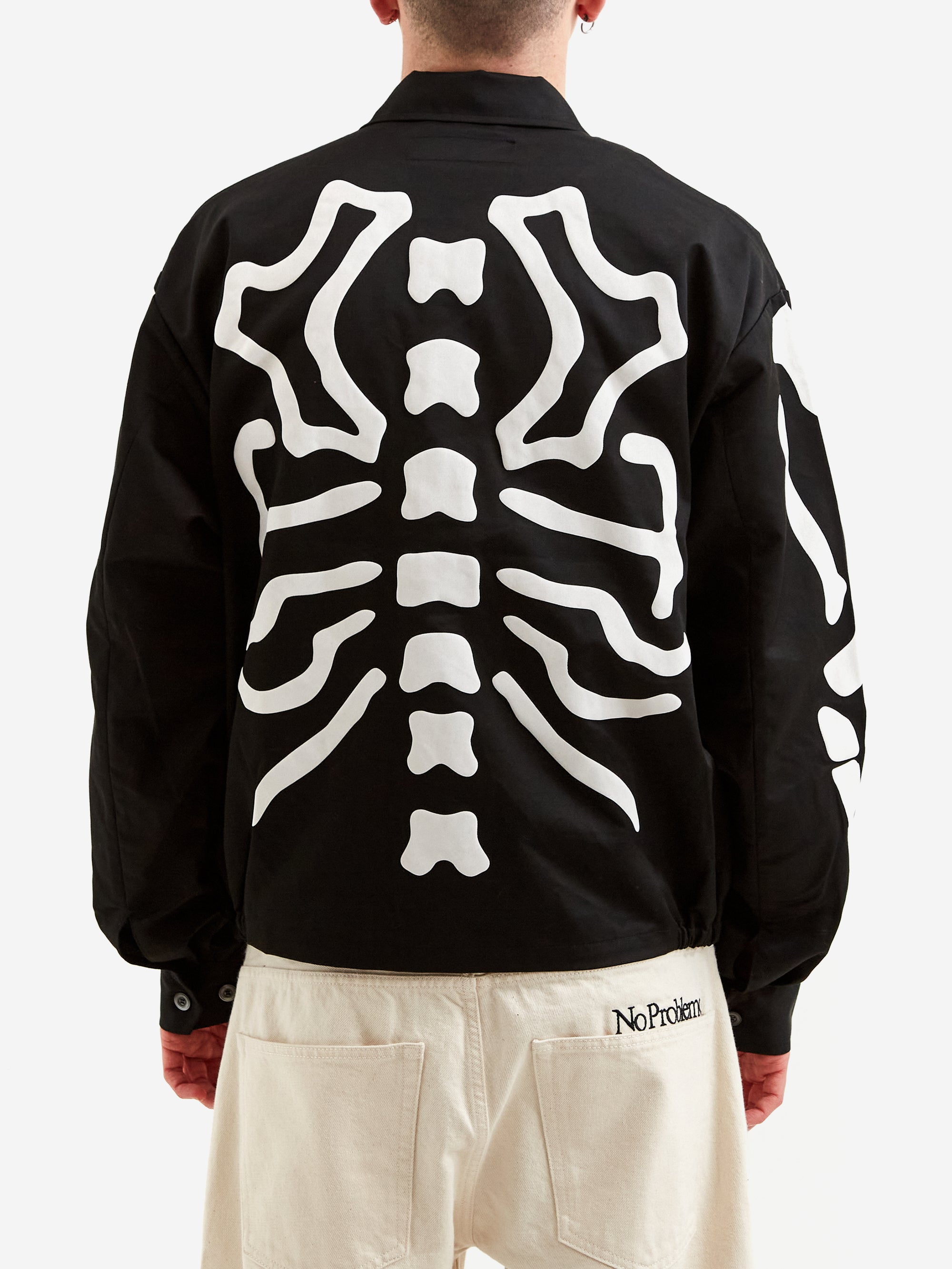 Flagstuff Bone Work Jacket - Black – Goodhood