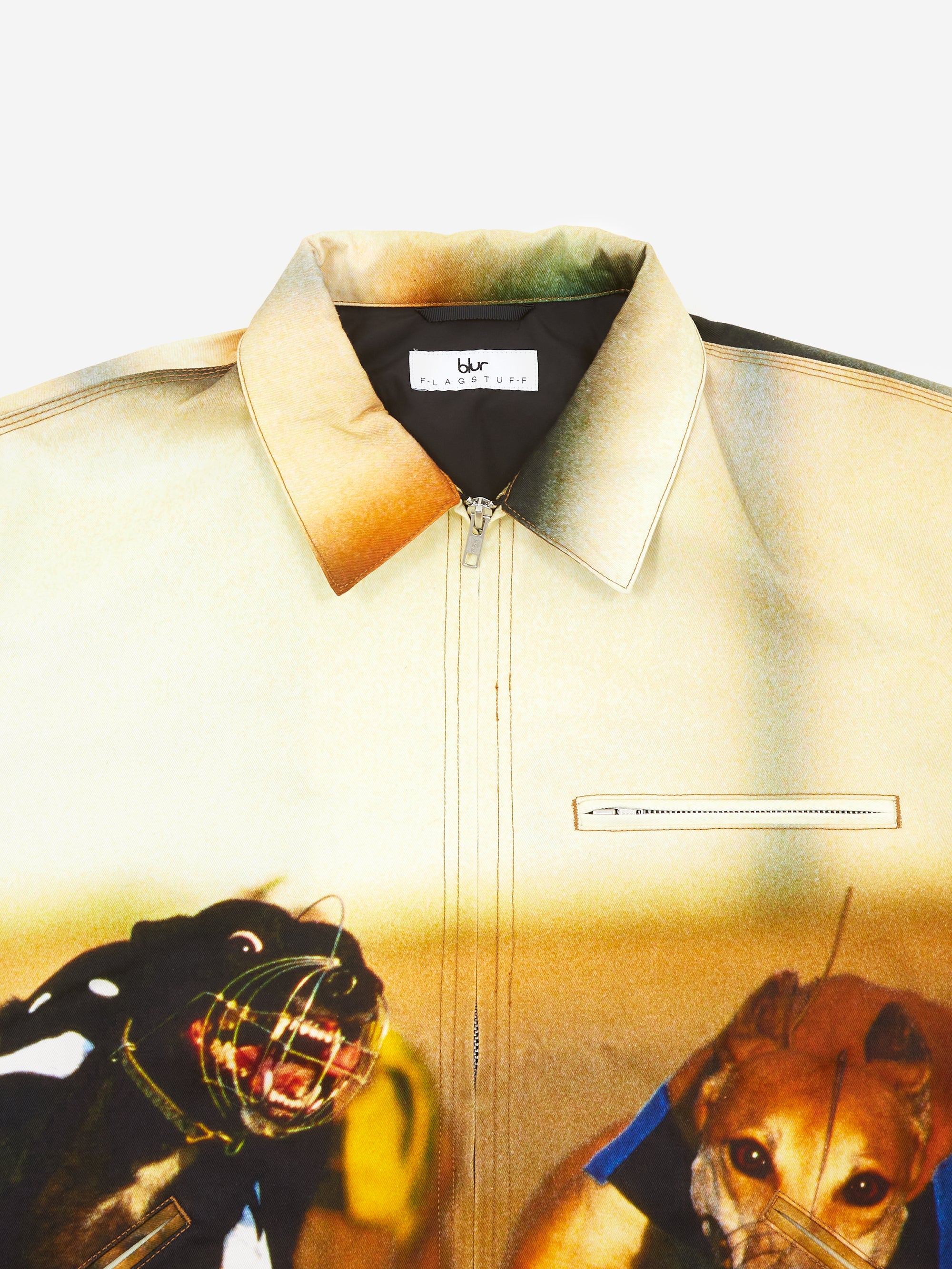 Flagstuff x Blur Parklife Jacket - Yellow – Goodhood