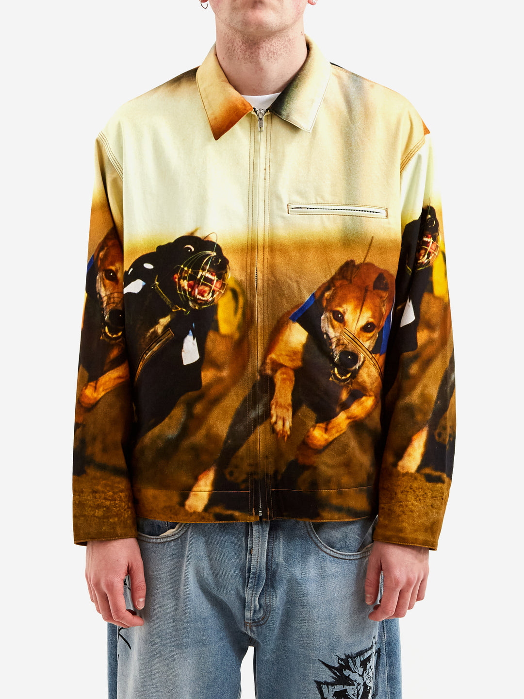 Flagstuff x Blur Parklife Jacket - Yellow – Goodhood