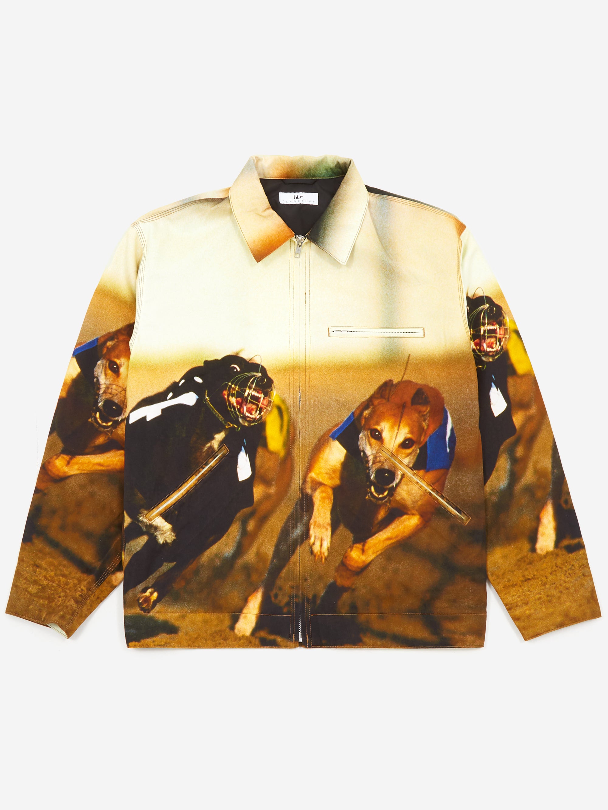 Flagstuff x Blur Parklife Jacket - Yellow – Goodhood