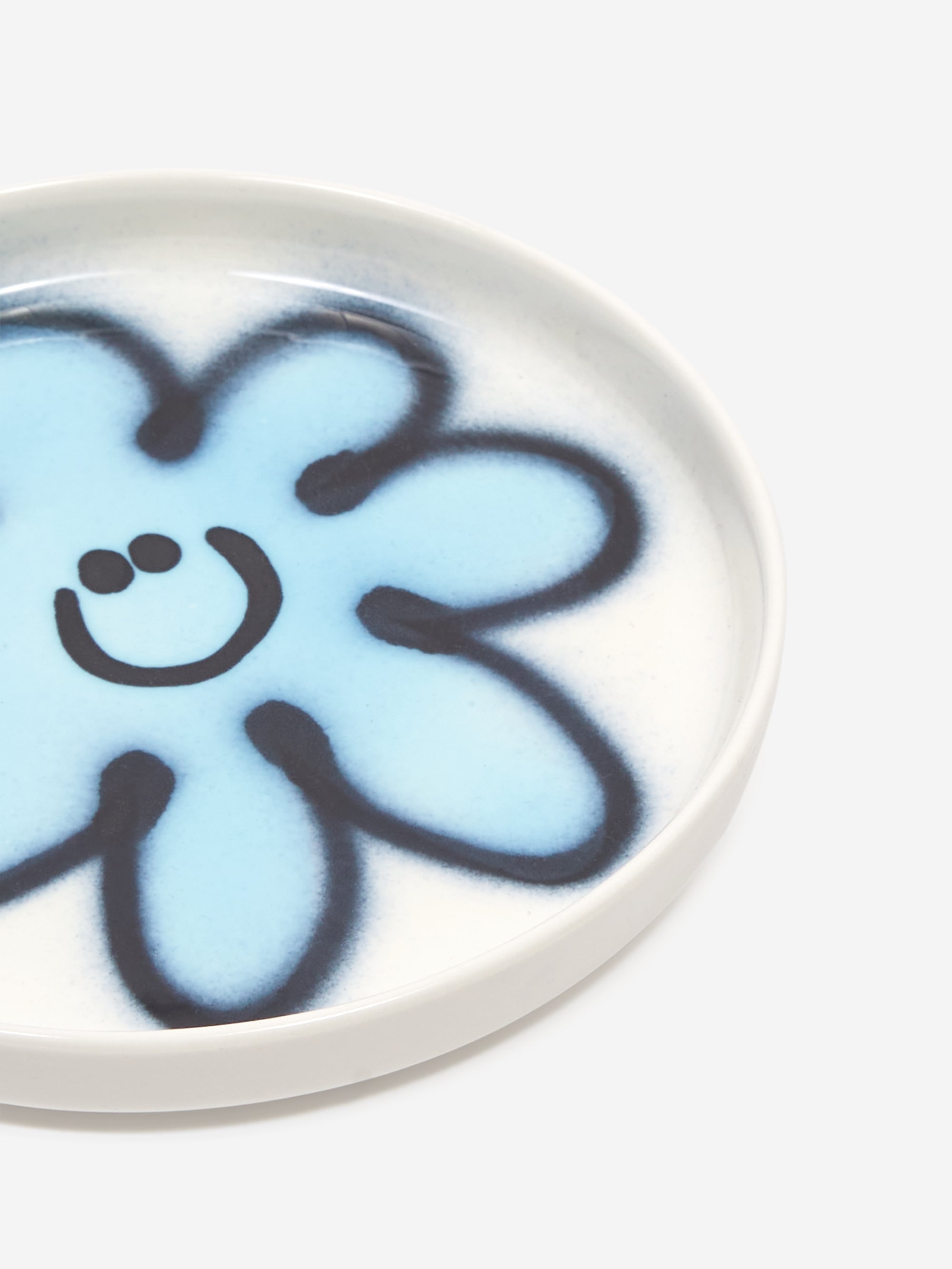 Frizbee Ceramics Baby Plate - Blue Carne – Goodhood