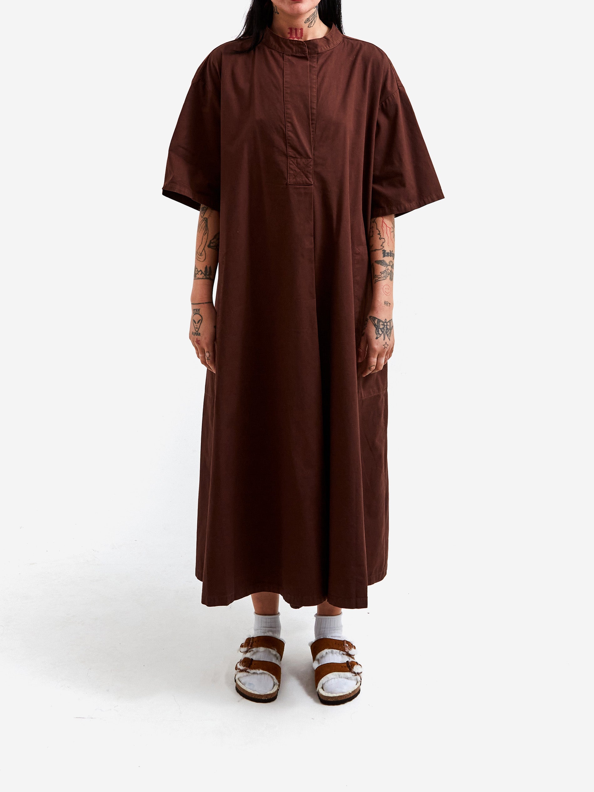Girls of Dust Gardian Dress - Chocolate – Goodhood