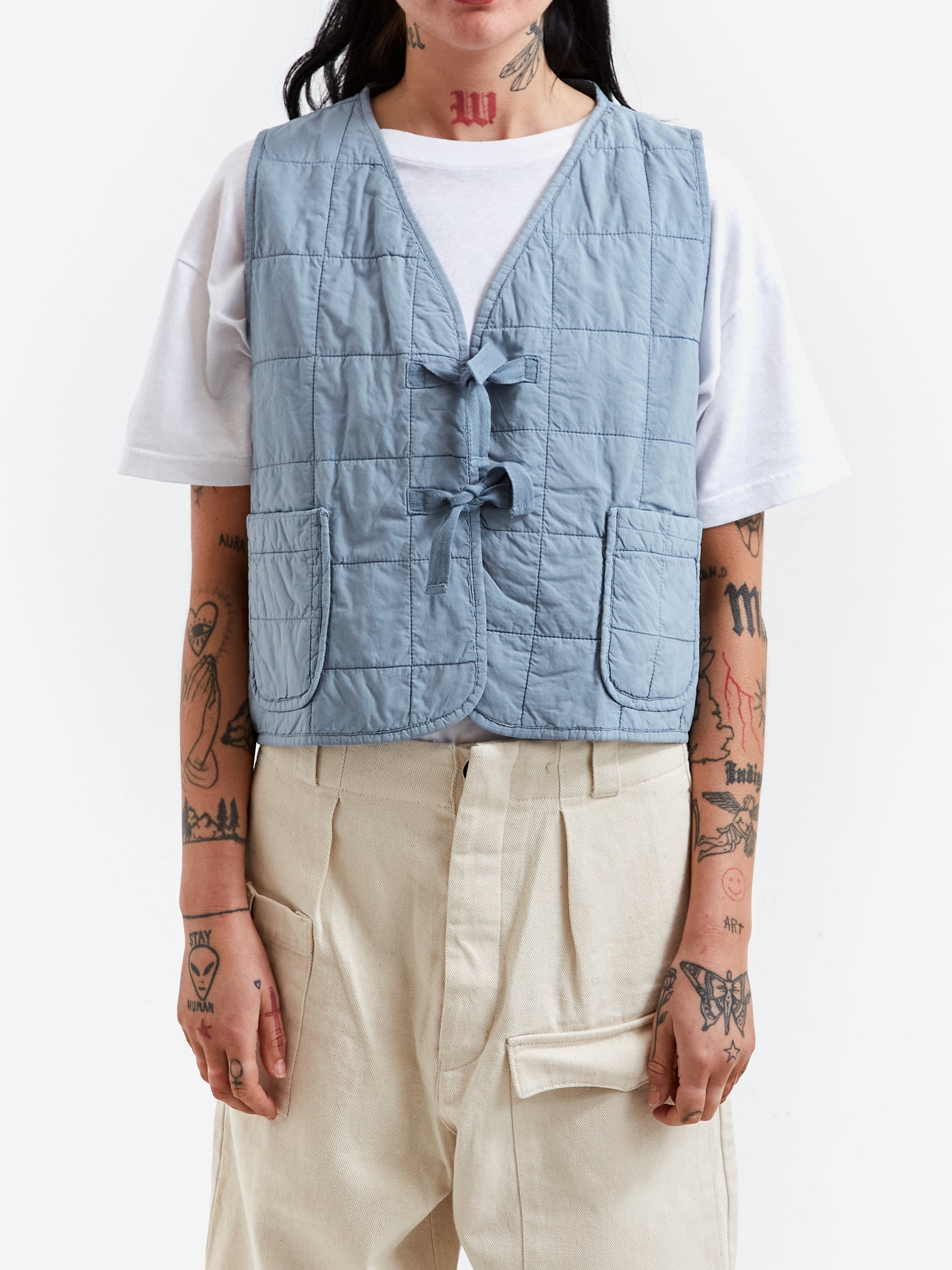 Girls Of Dust Life Vest - Blue Fog – Goodhood