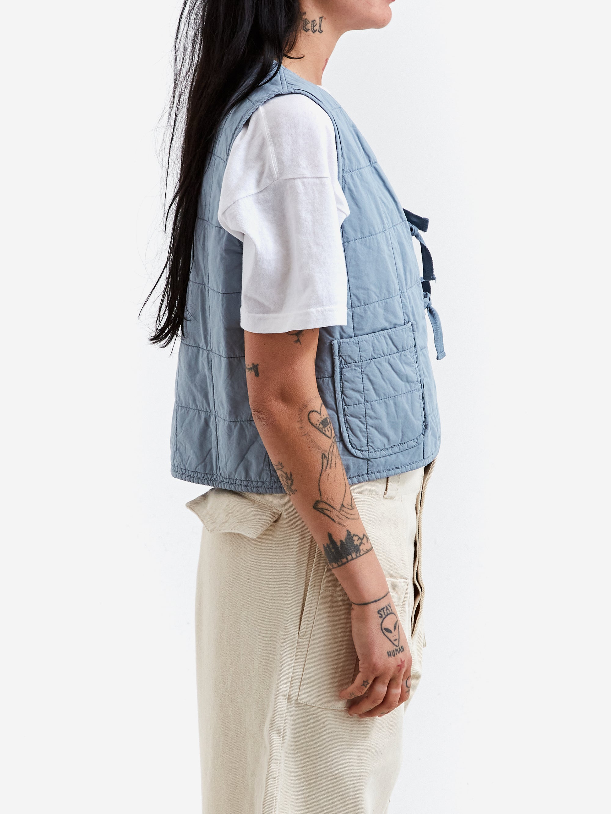 Girls Of Dust Life Vest - Blue Fog – Goodhood