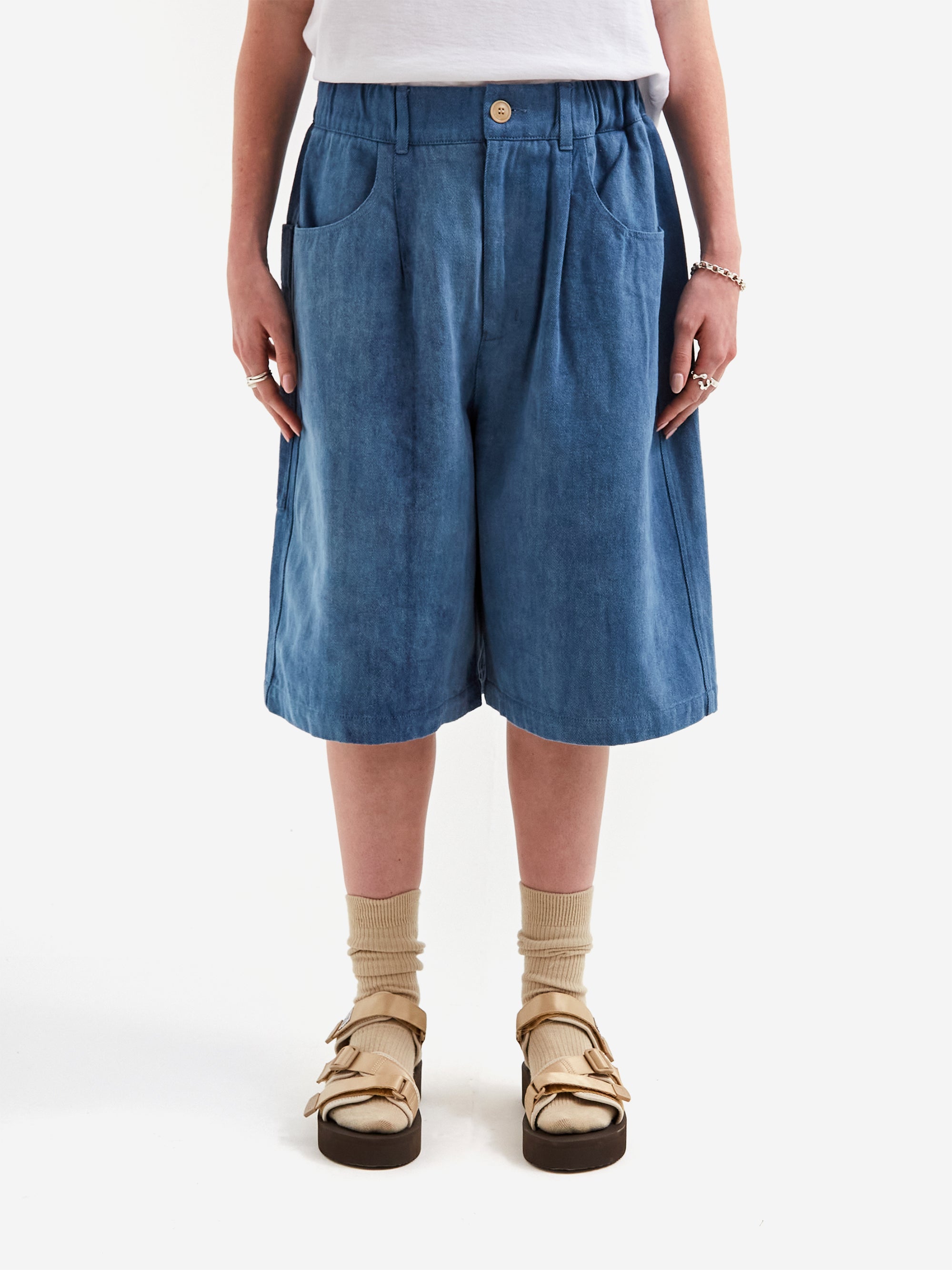 Girls Of Dust Bermuda Short - Blue – Goodhood