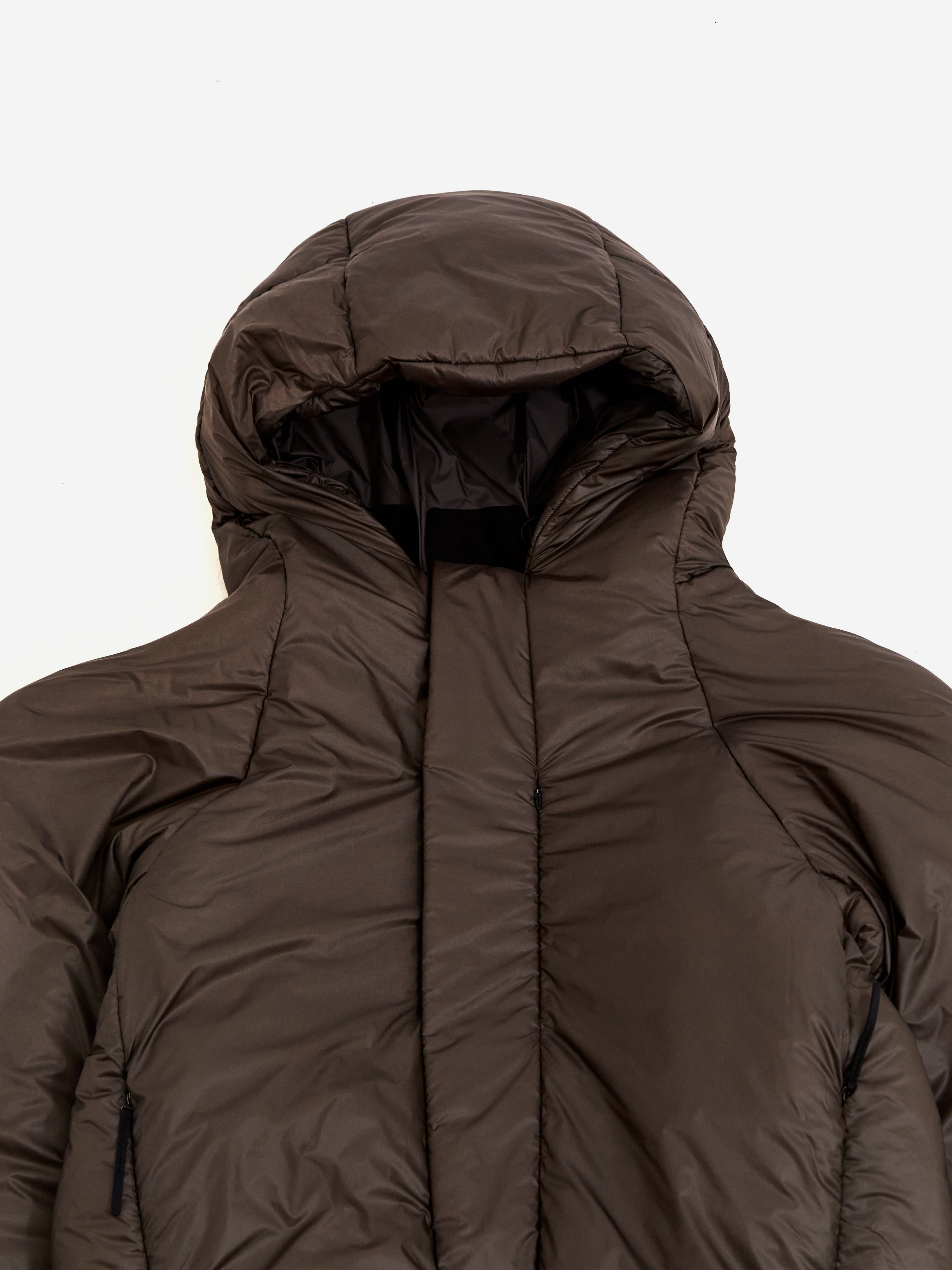 Goldwin 0 Cloud Helloid Parka - Jet Brown – Goodhood