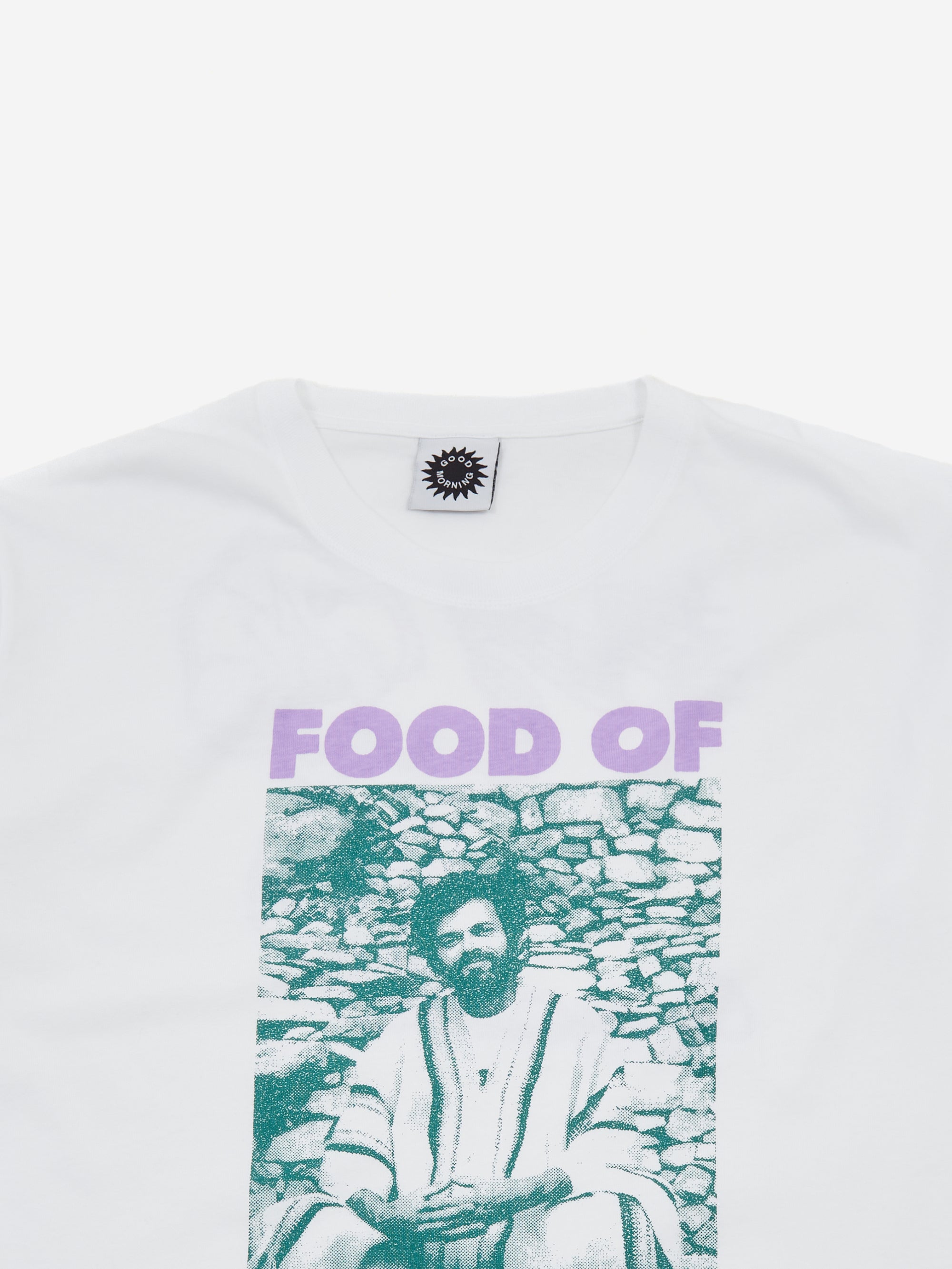 Good Morning Tapes Food Of The Gods Short Sleeve T-Shirt - White – Goodhood