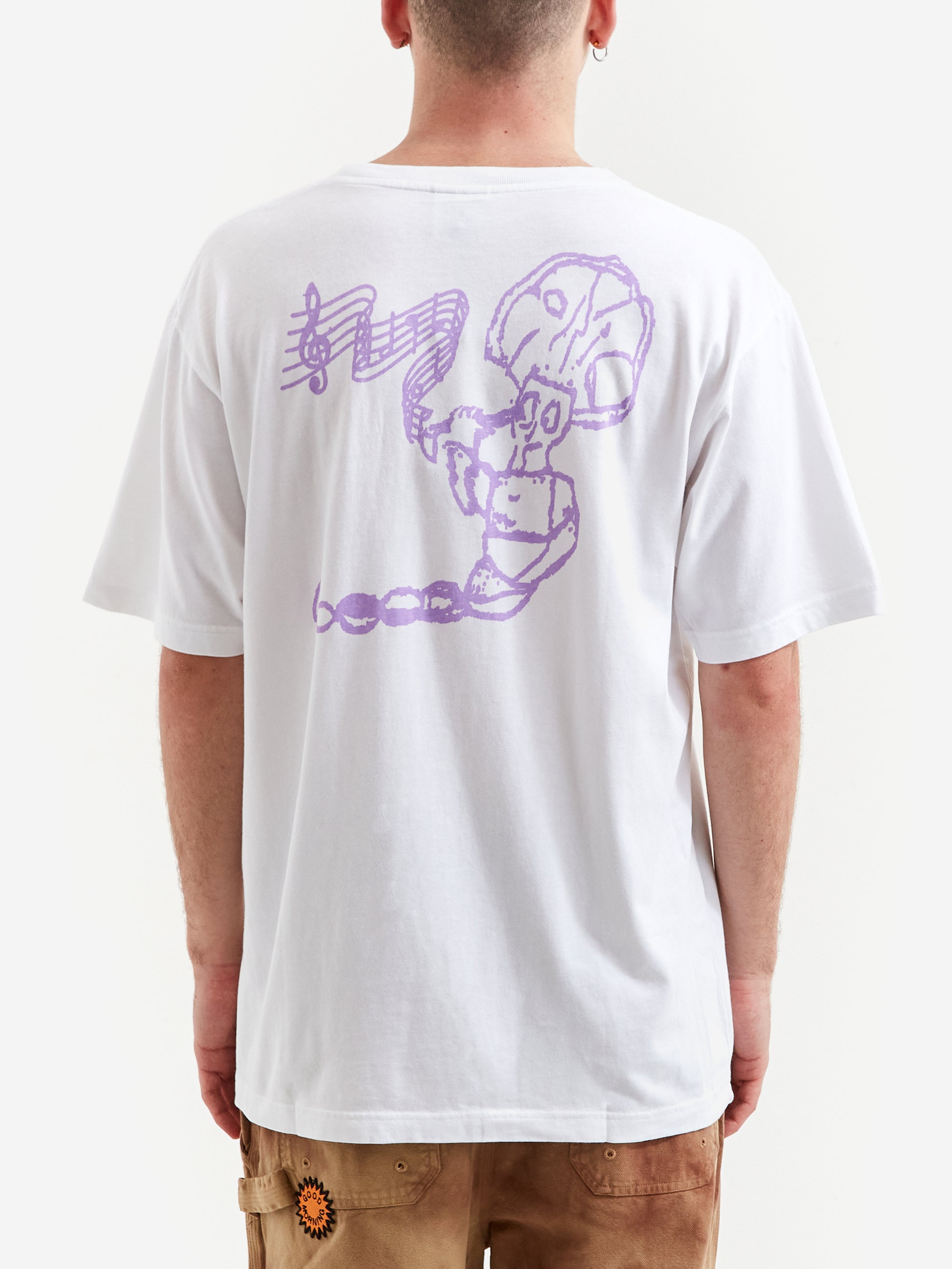 Good Morning Tapes Food Of The Gods Short Sleeve T-Shirt - White – Goodhood