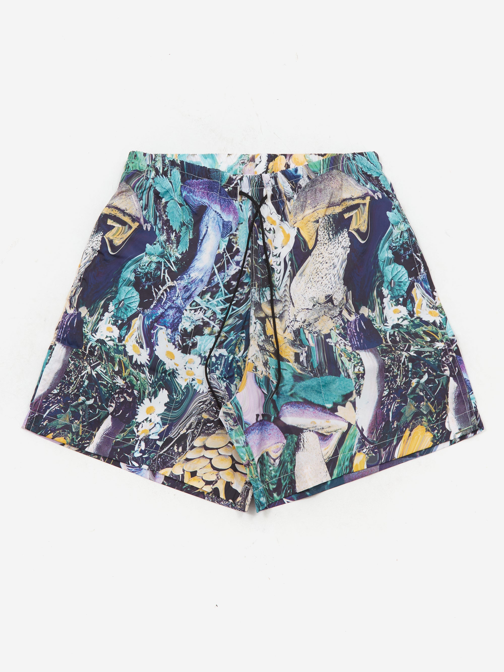 Good Morning Tapes Swim Short 15 - Shrooms – Goodhood