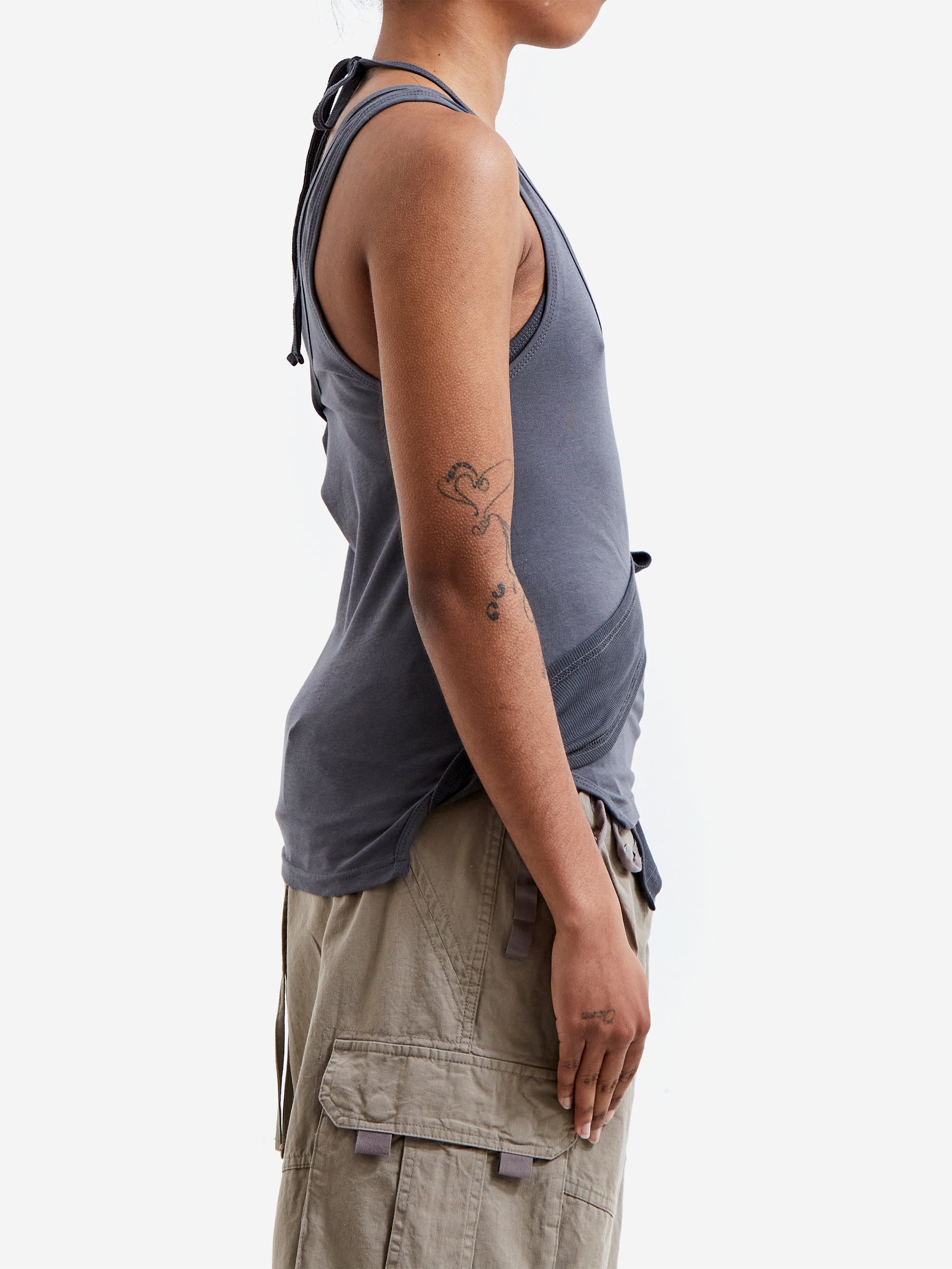 NACHE Multiway Layered Sleeveless Top - Charcoal – Goodhood