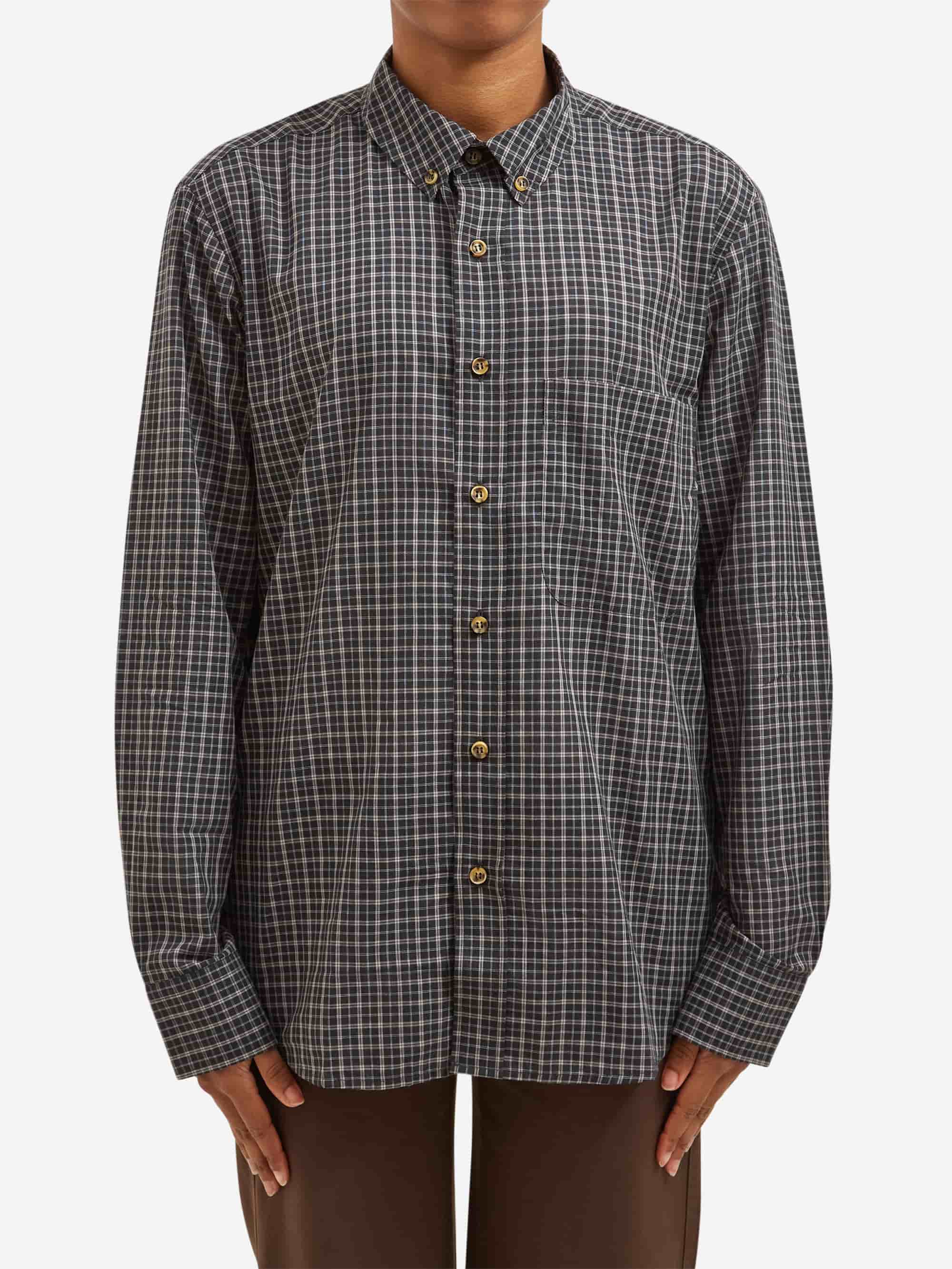 Gimaguas Jeremy Shirt - Black Check – Goodhood
