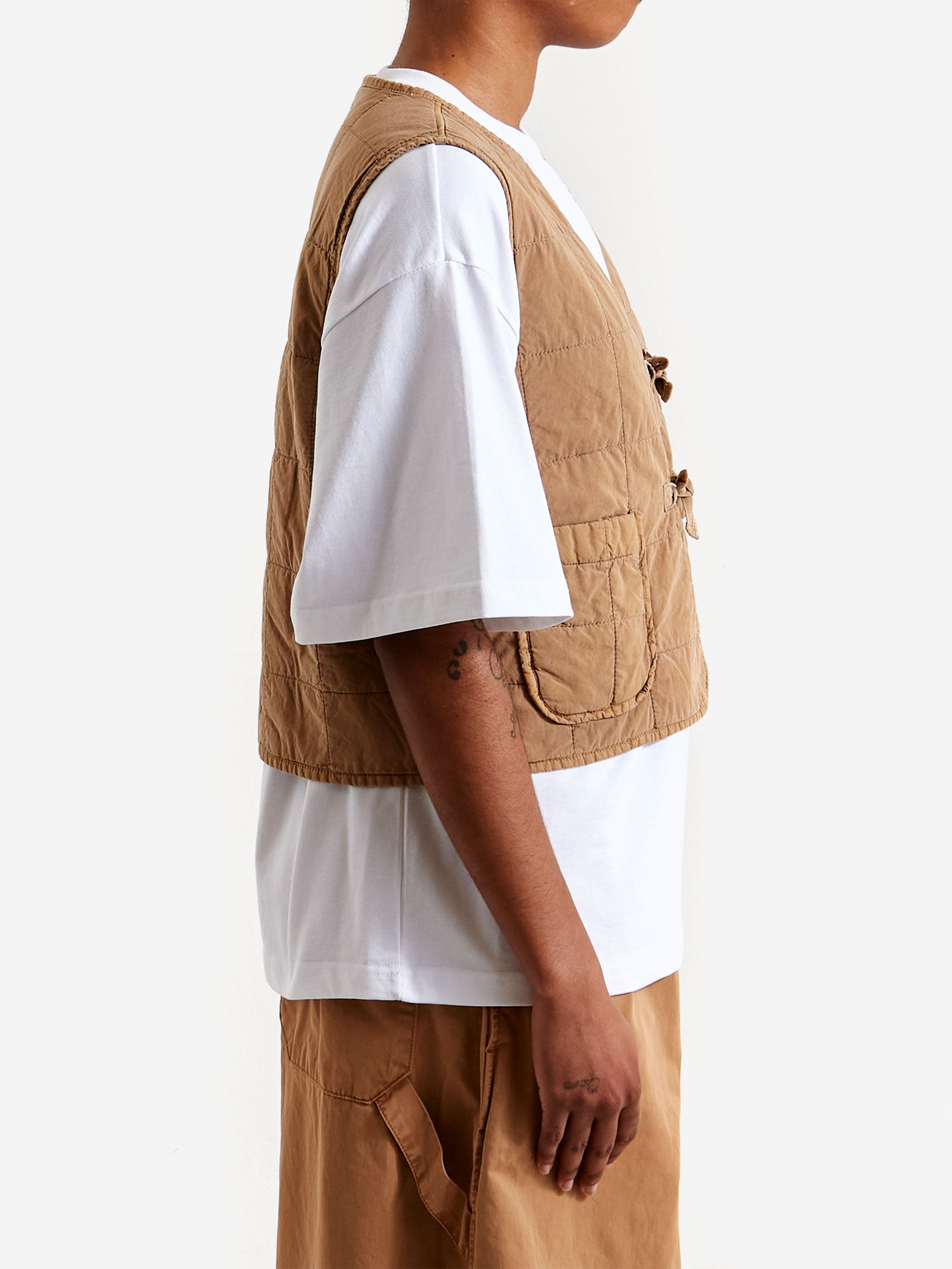 Girls Of Dust Life Vest - Almond – Goodhood