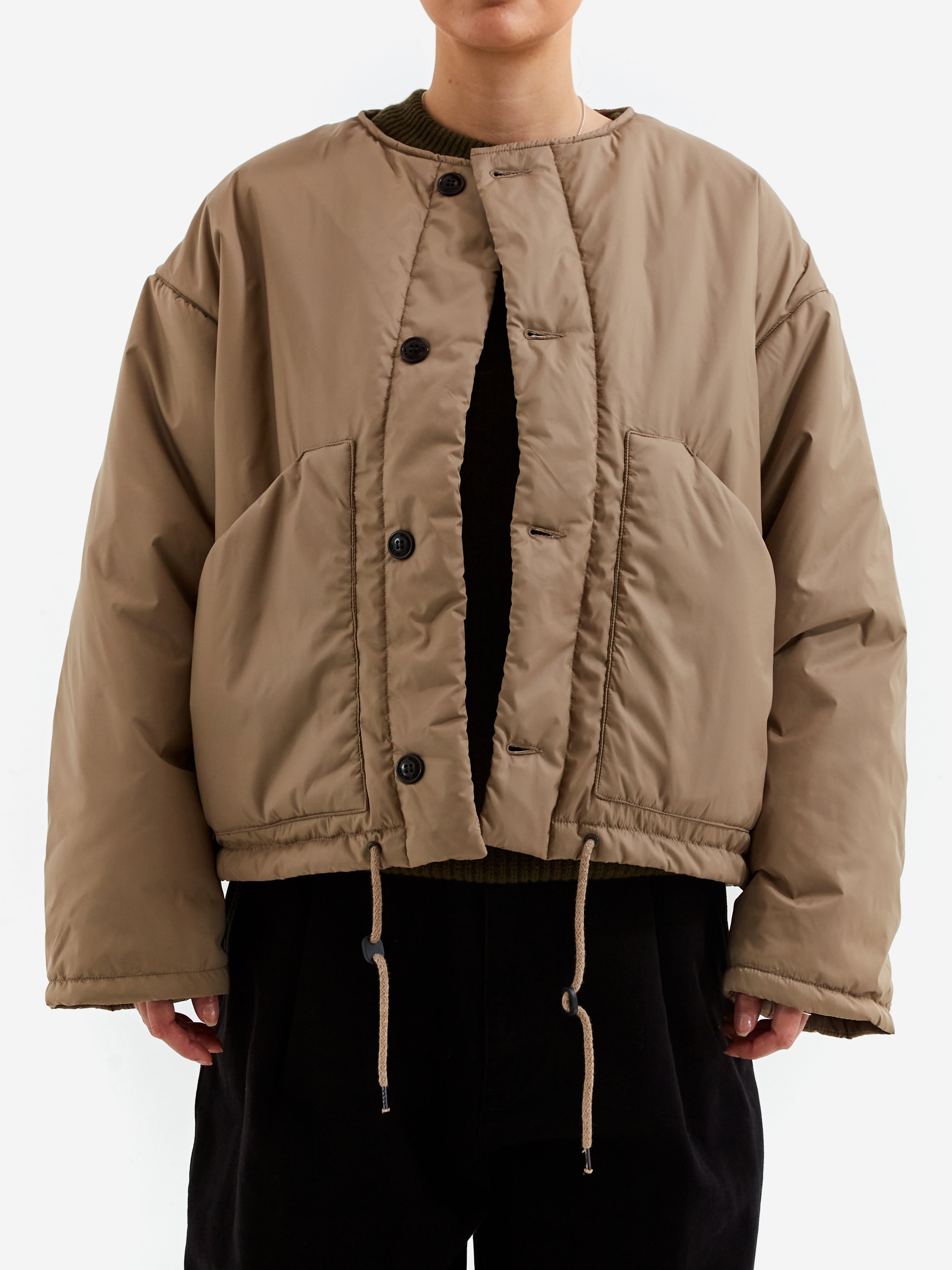 Girls Of Dust Nuclear Jacket Padded - Beige – Goodhood