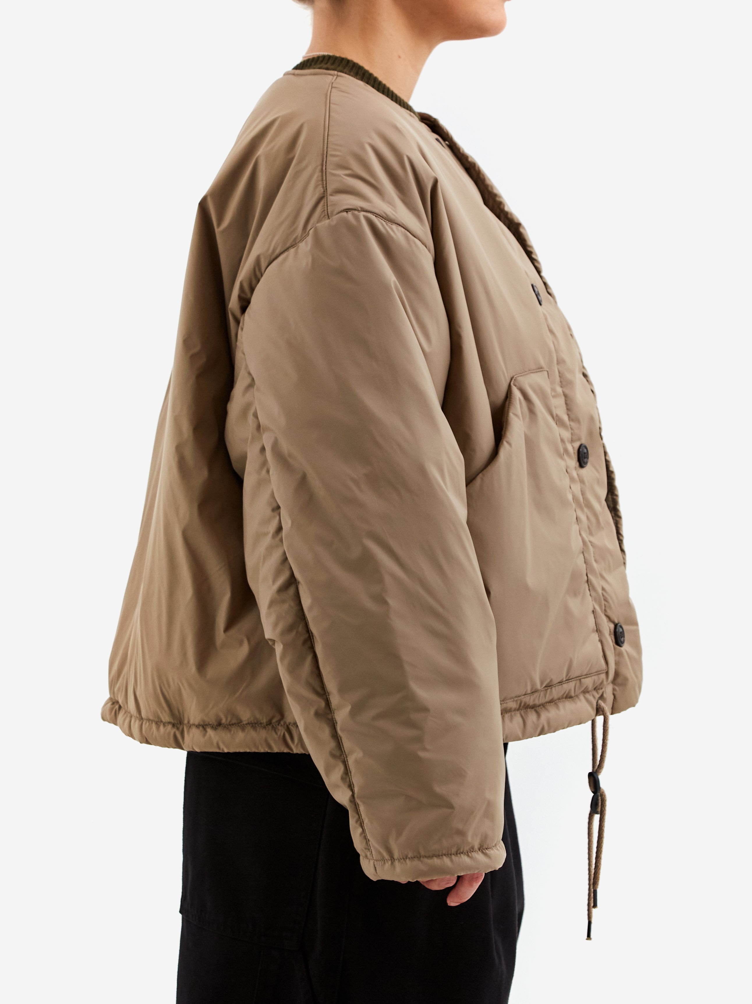 Girls Of Dust Nuclear Jacket Padded - Beige – Goodhood