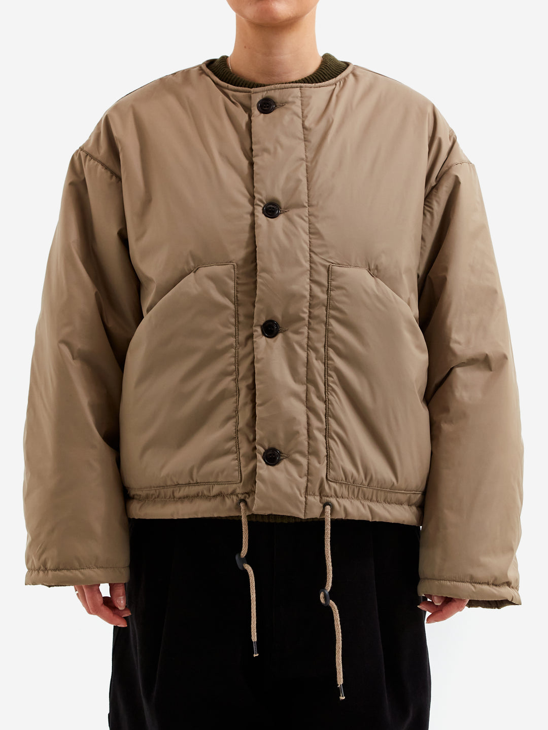 Girls Of Dust Nuclear Jacket Padded - Beige – Goodhood