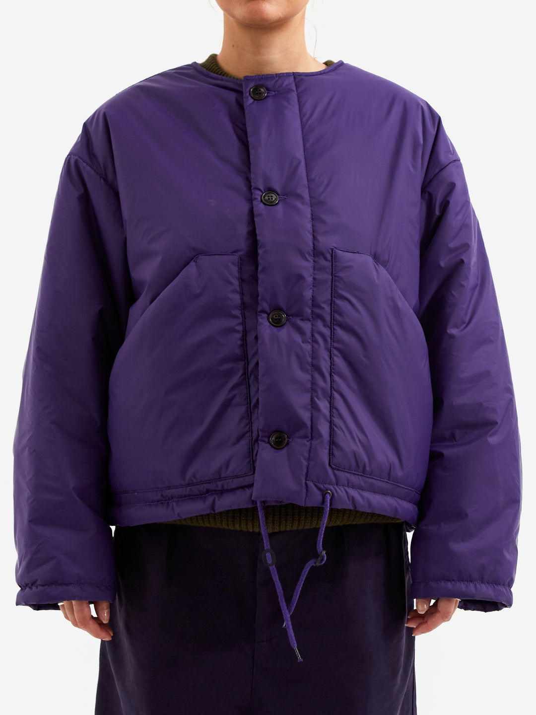 Girls Of Dust Nuclear Jacket Padded - Mauve – Goodhood