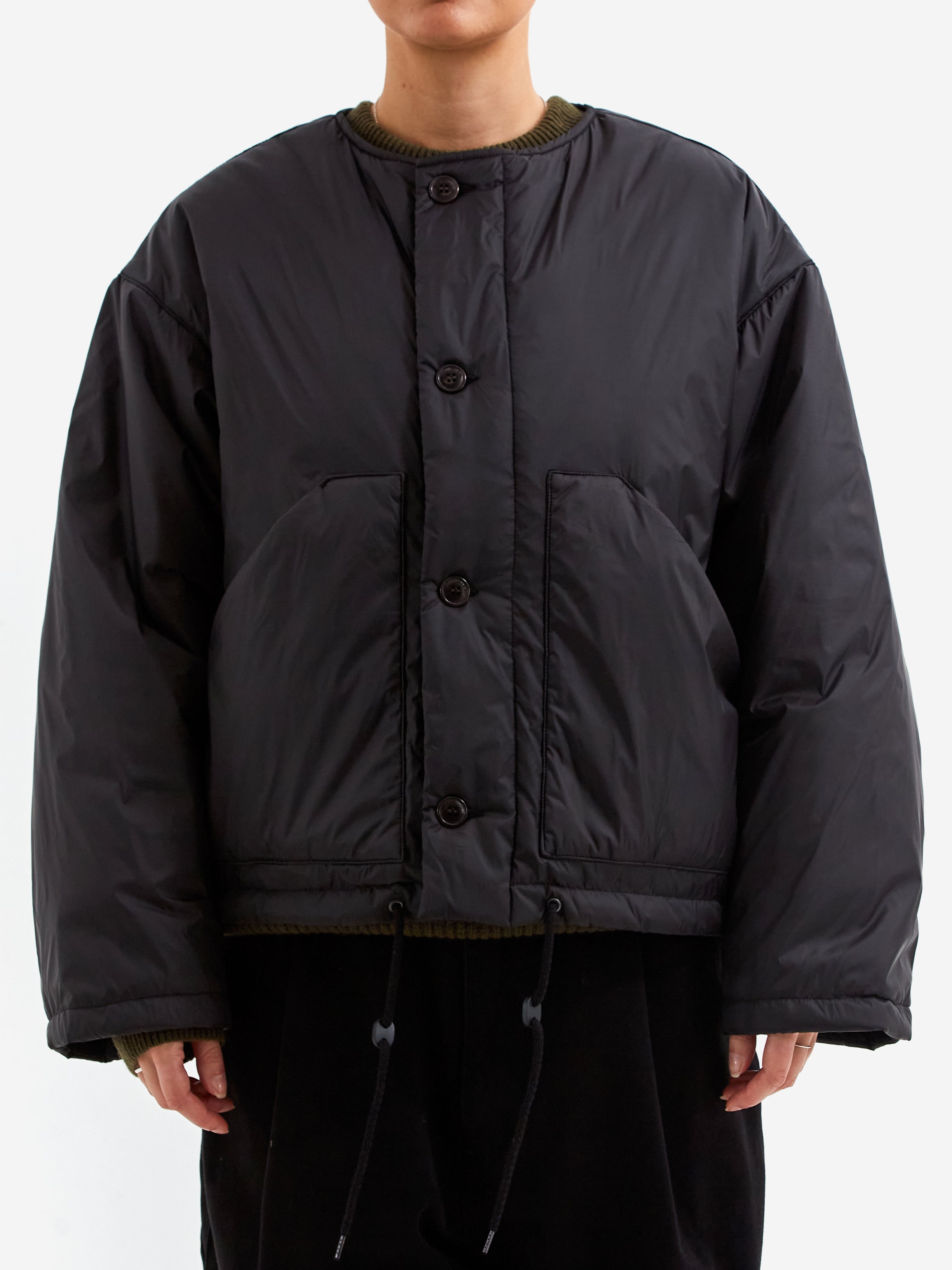 Girls Of Dust Nuclear Padded Jacket - Black – Goodhood