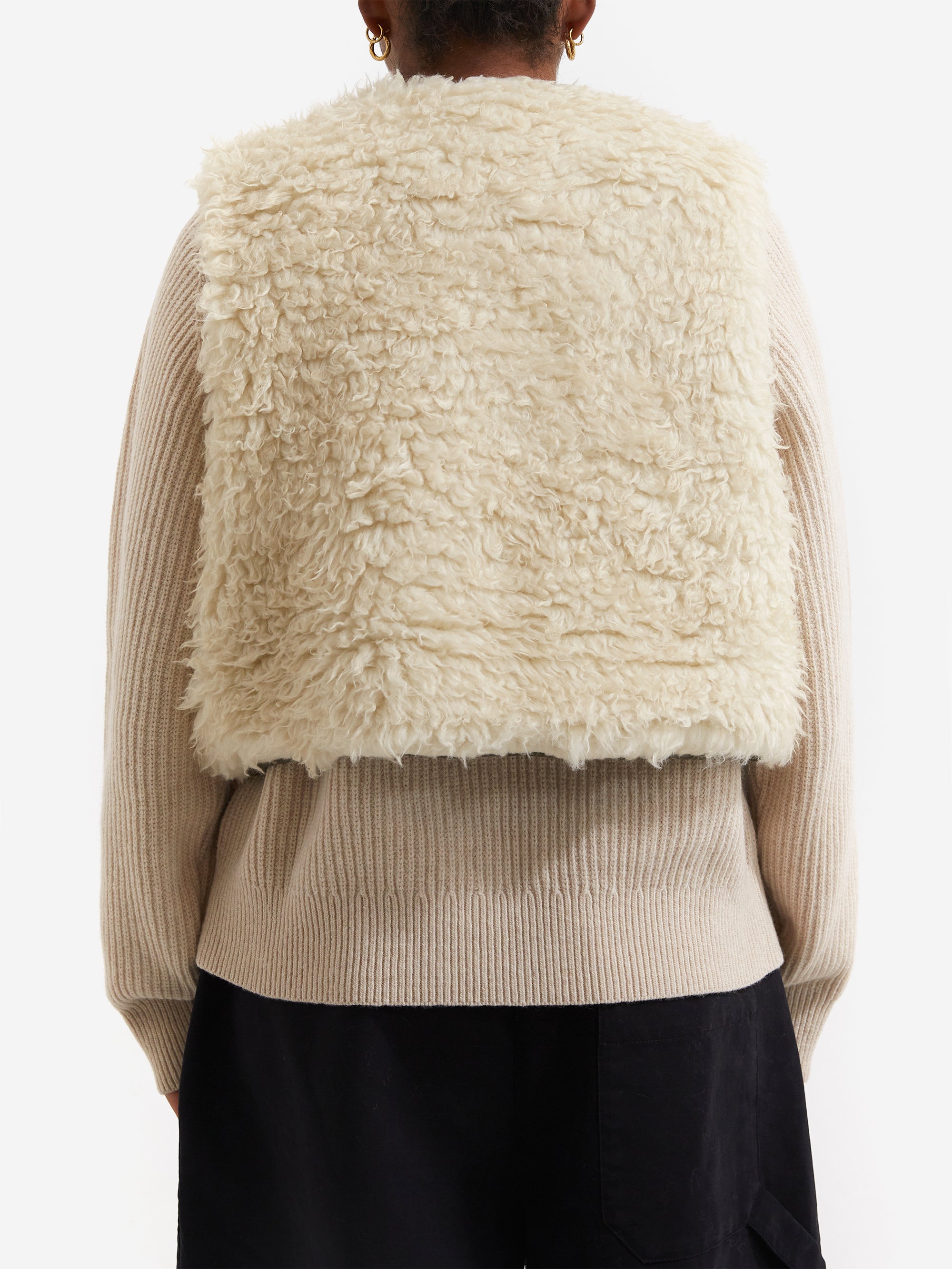 Girls Of Dust Peak Vest - Ecru – Goodhood