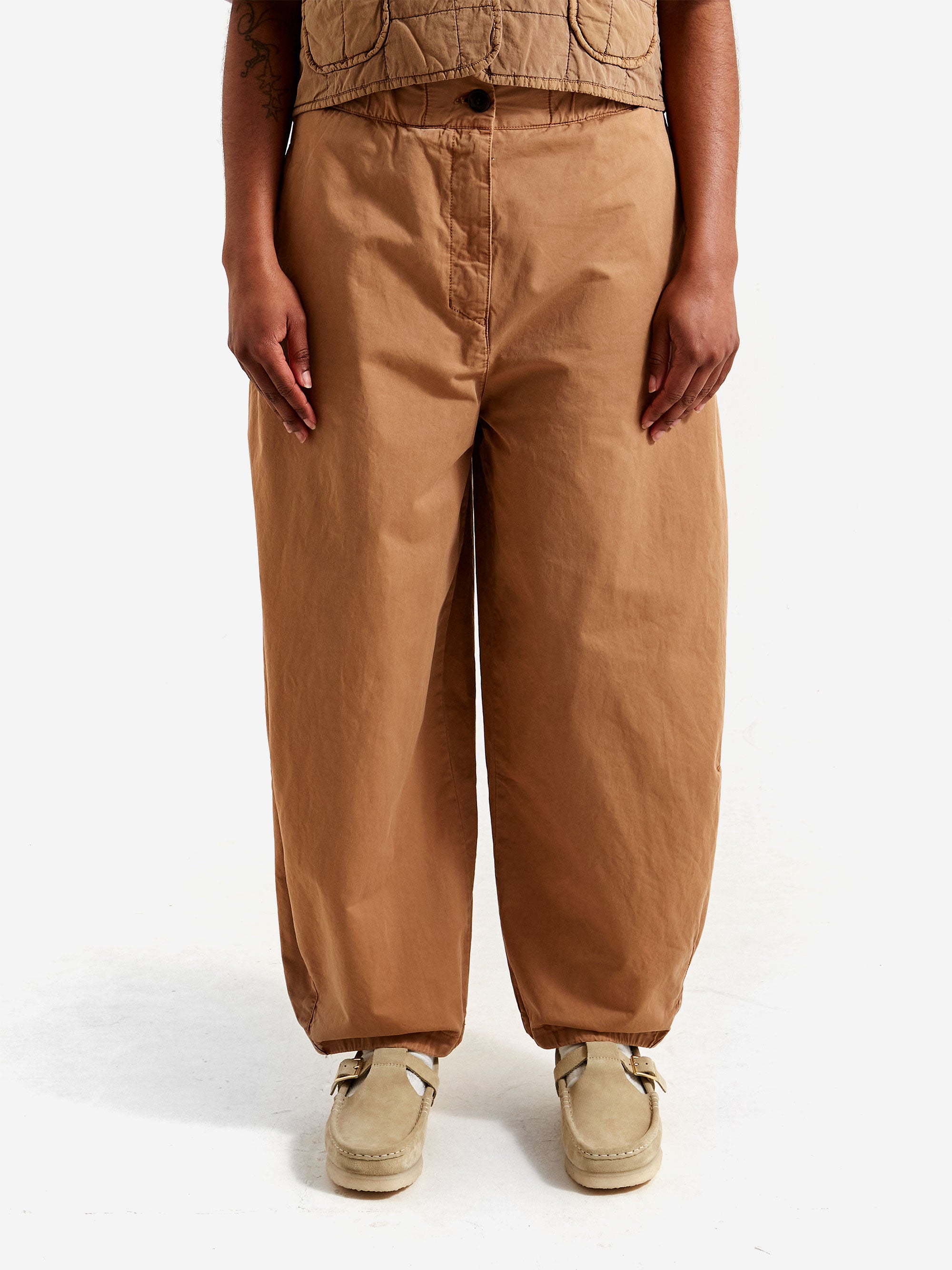 Girls Of Dust Sultan Pants - Almond – Goodhood
