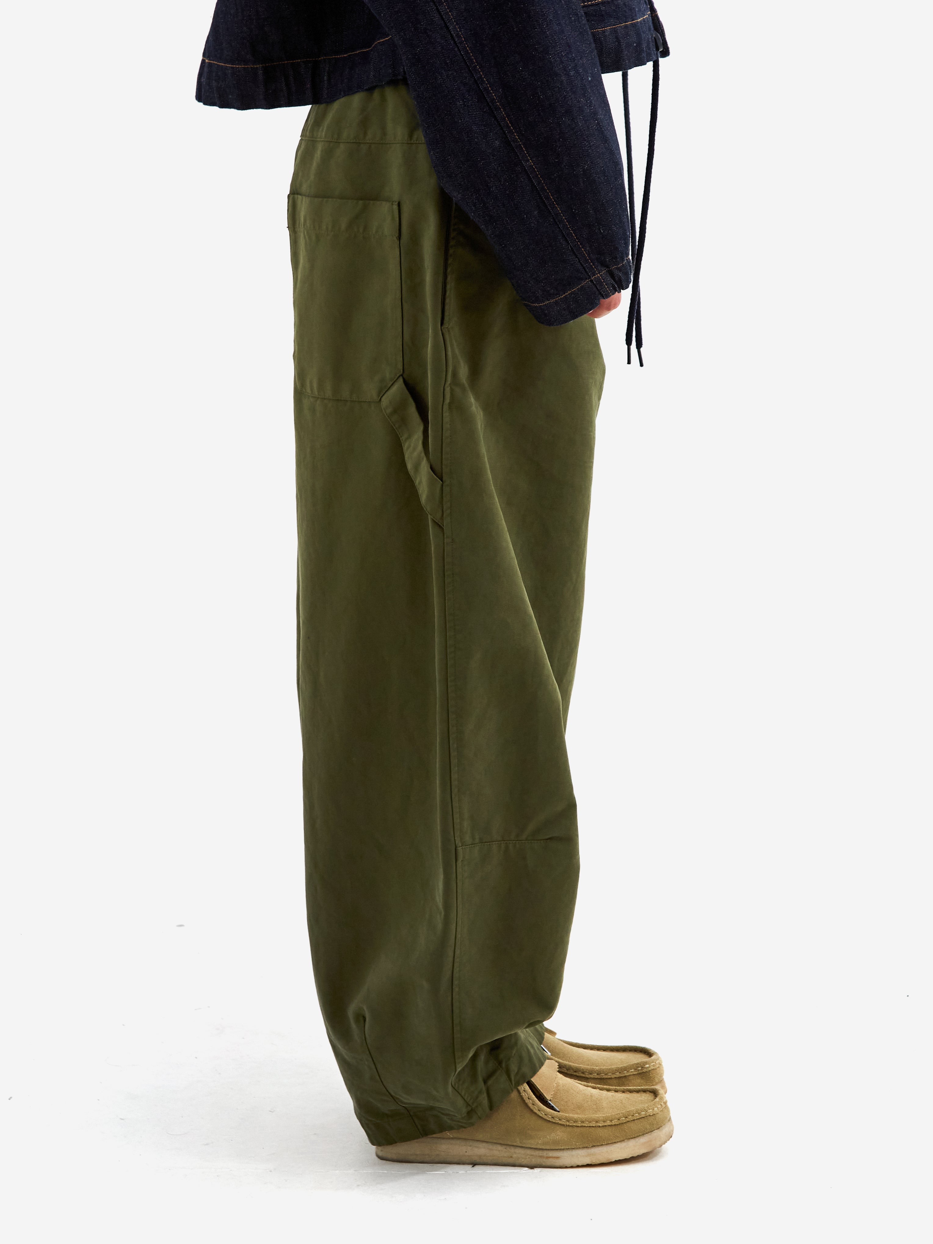 Girls Of Dust Sultan Pants - Dark Olive – Goodhood